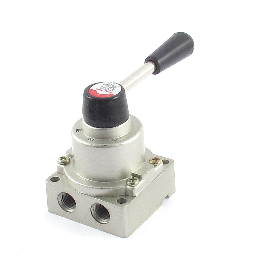Unique Bargains VH-200-02 1/4" PT Port 4 Way 3 Position Air Medium Hand ...