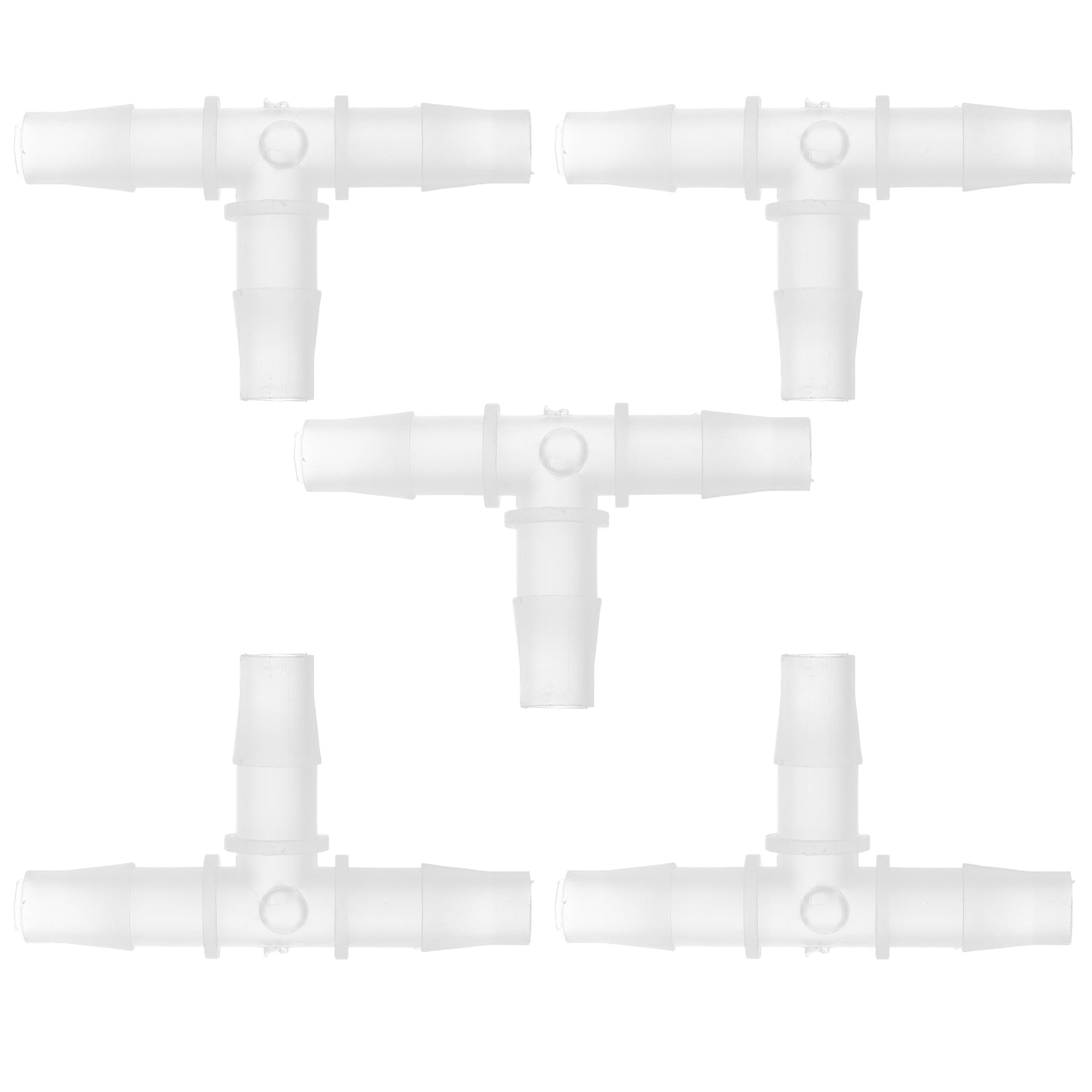 Unique Bargains Vacuum Tubing Connector 3/8" T Shaped 3 Way Vacuum ...