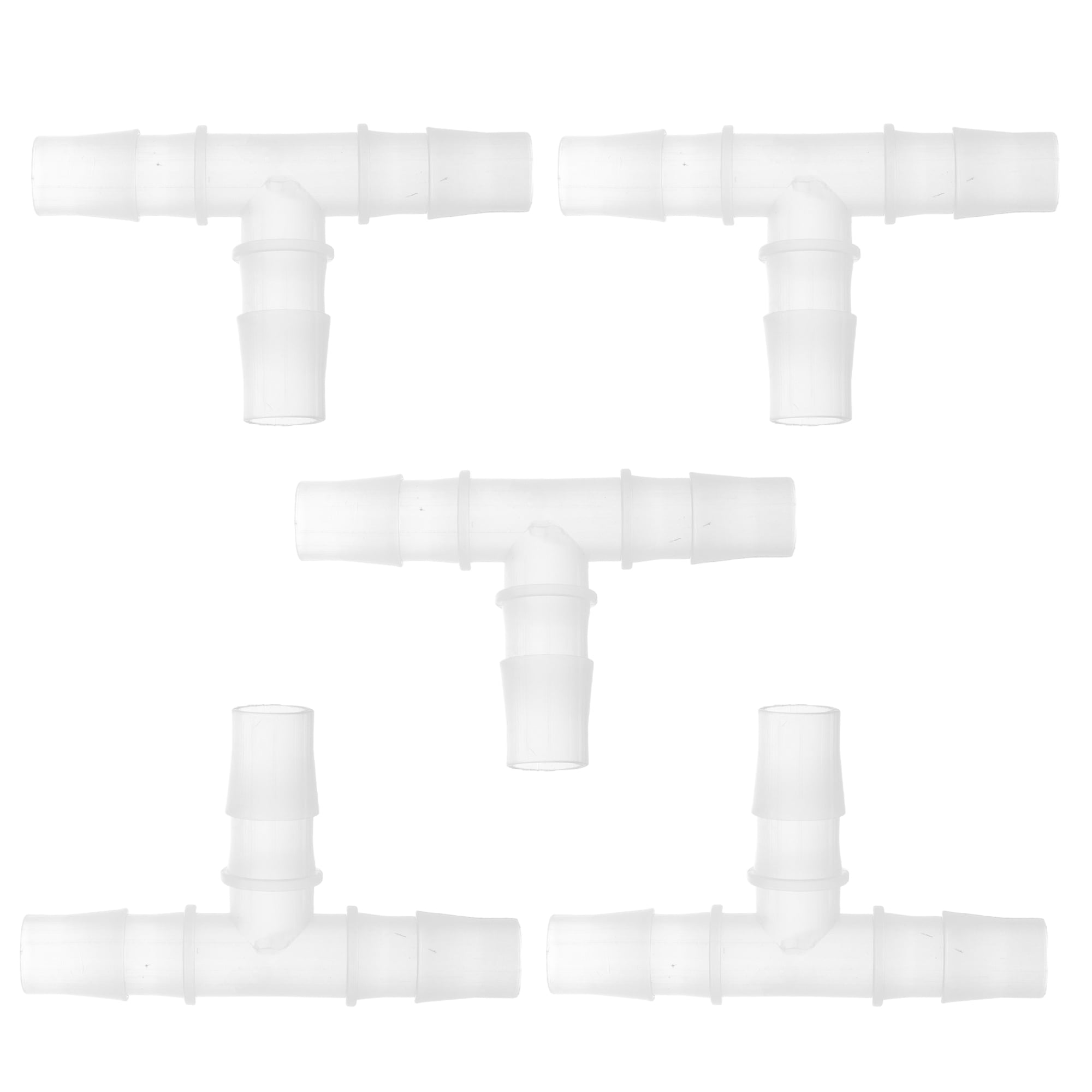 Unique Bargains Vacuum Tubing Connector 9/16" T Shaped 3 Way Vacuum ...