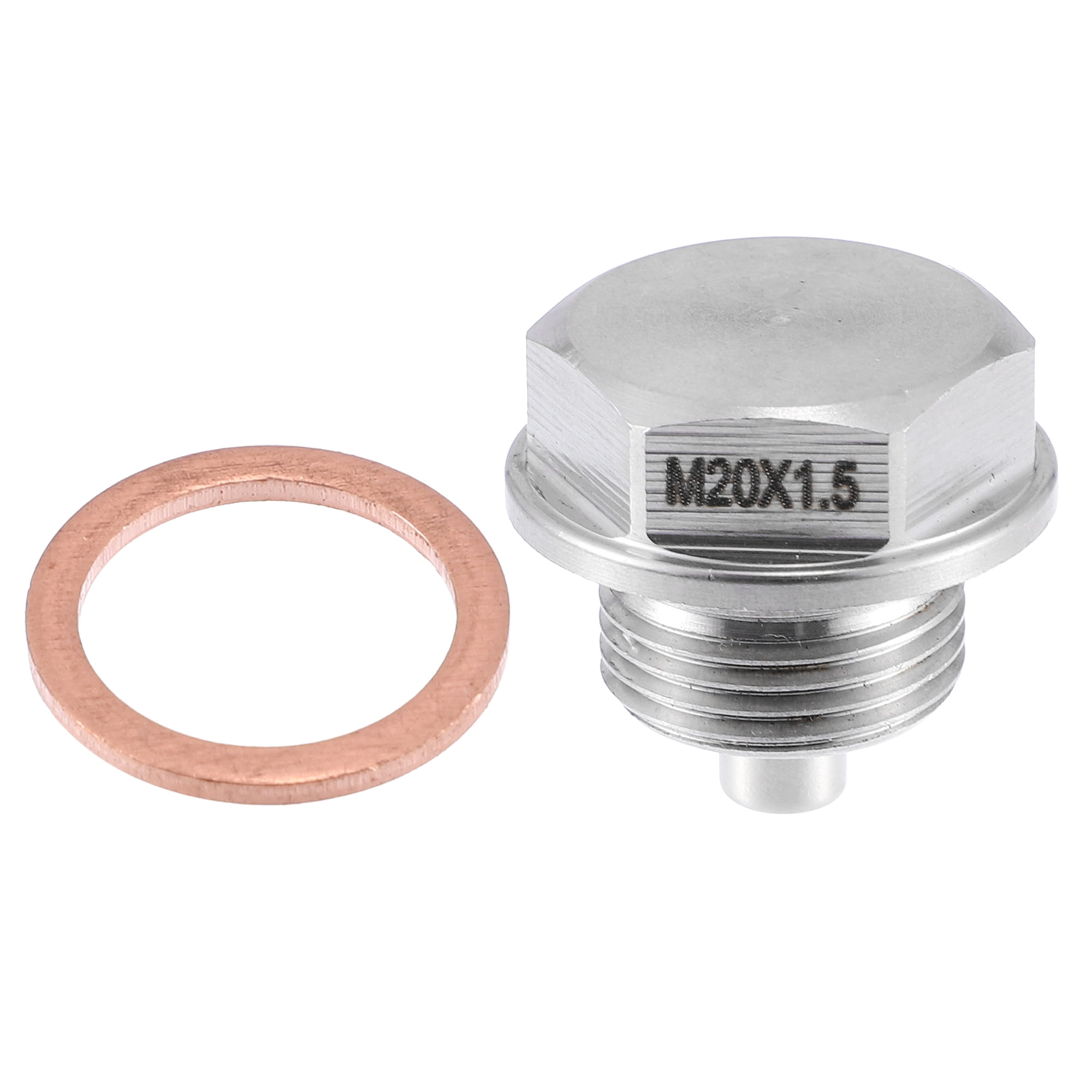 Unique Bargains Vehicle Engine Magnetic Oil Drain Plug M20x1.5 ...
