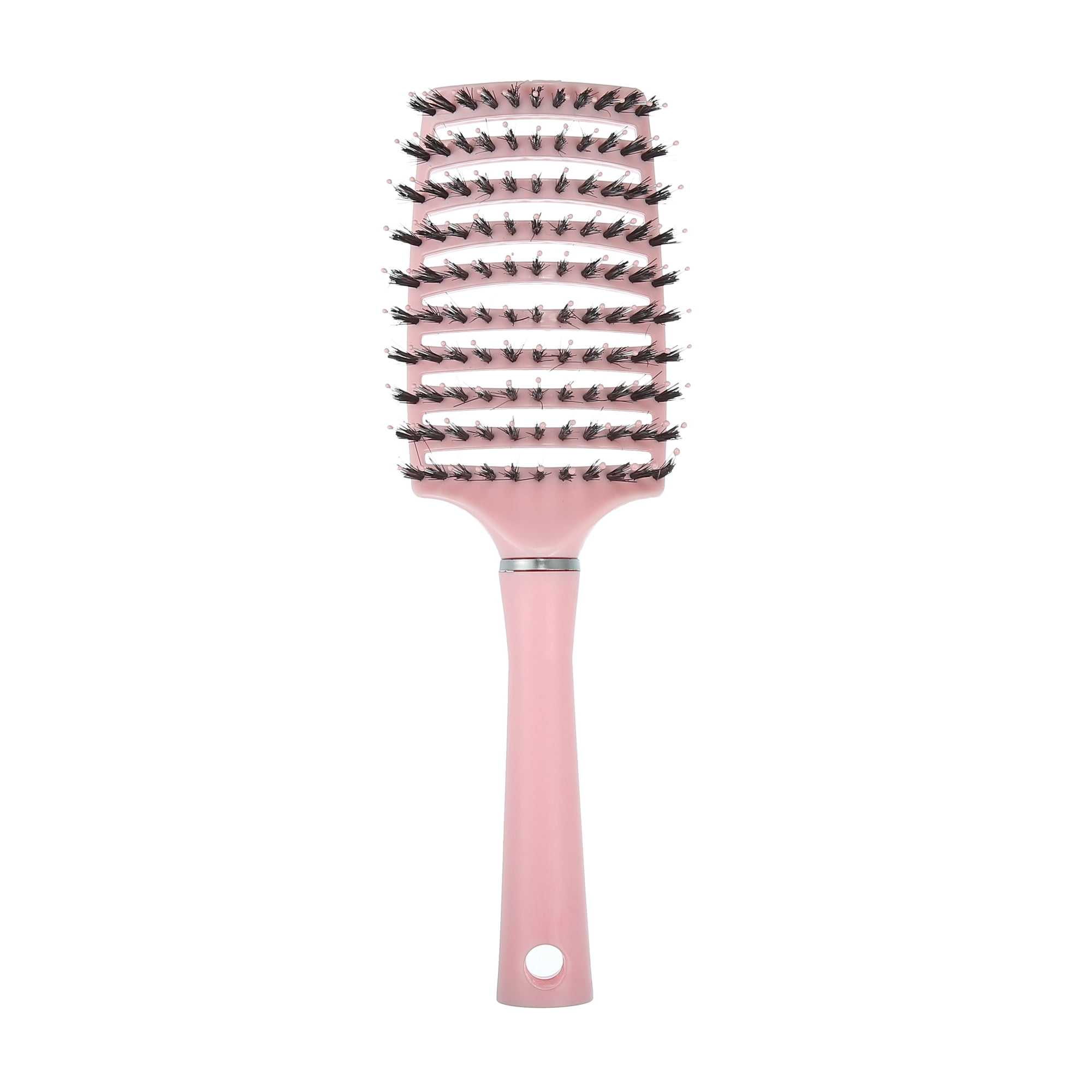 Unique Bargains Vent Detangle Brush with Detangling Pins Pink - Walmart.com