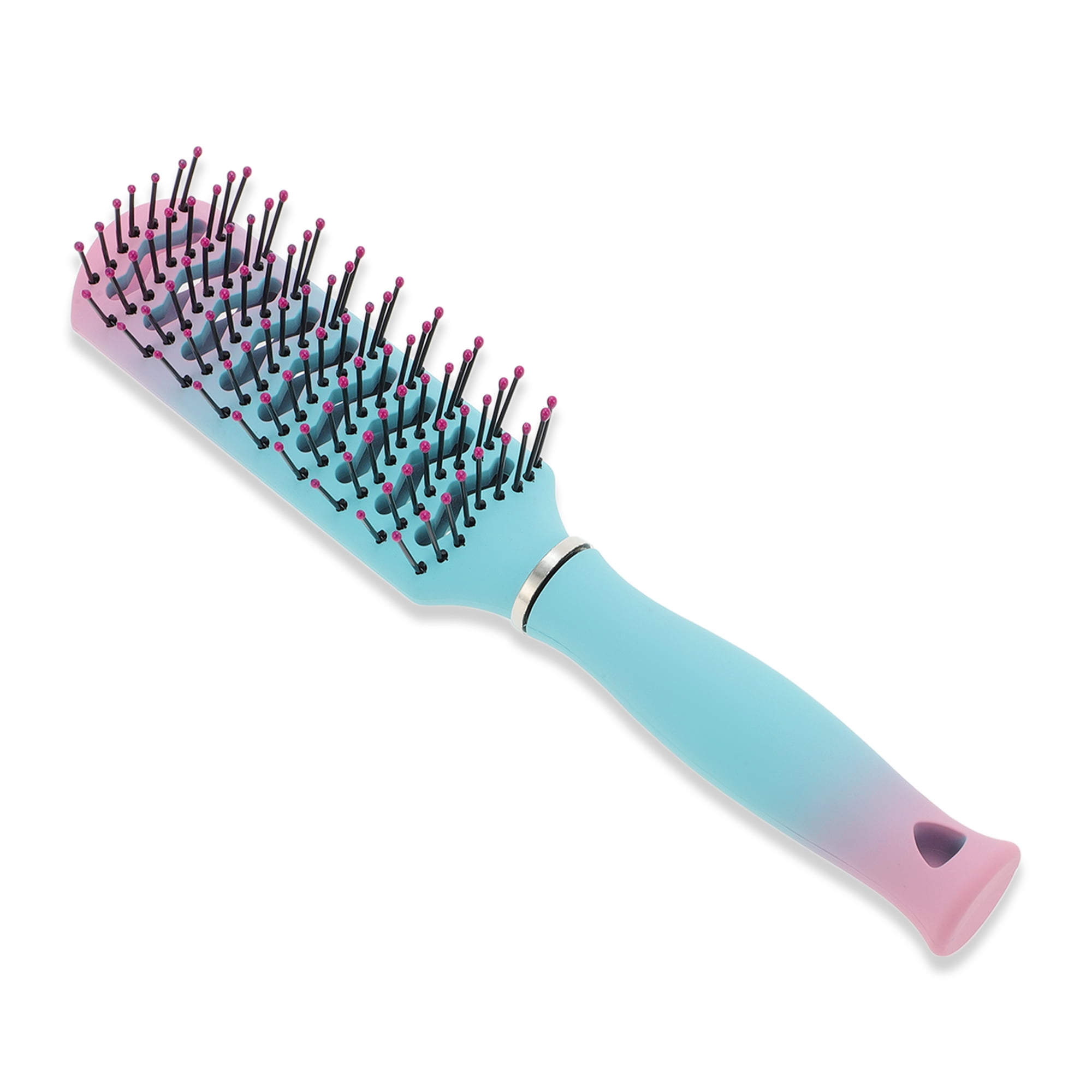 Unique Bargains Vented Hair Brush Styling Brush with Ball-Tipped ...