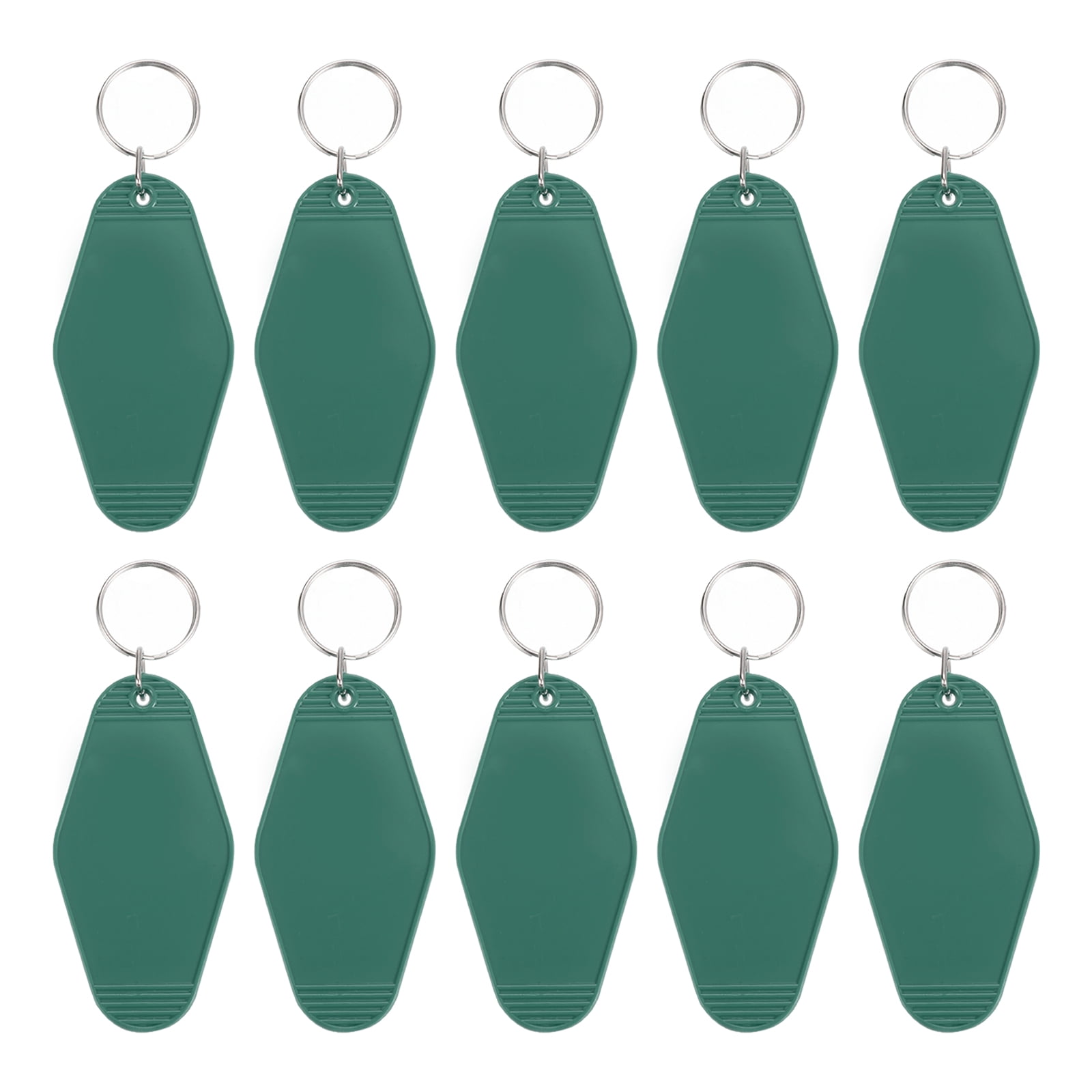 Unique Bargains Vintage Motel Keychain Blank Hotel Keychains Key Tags ...