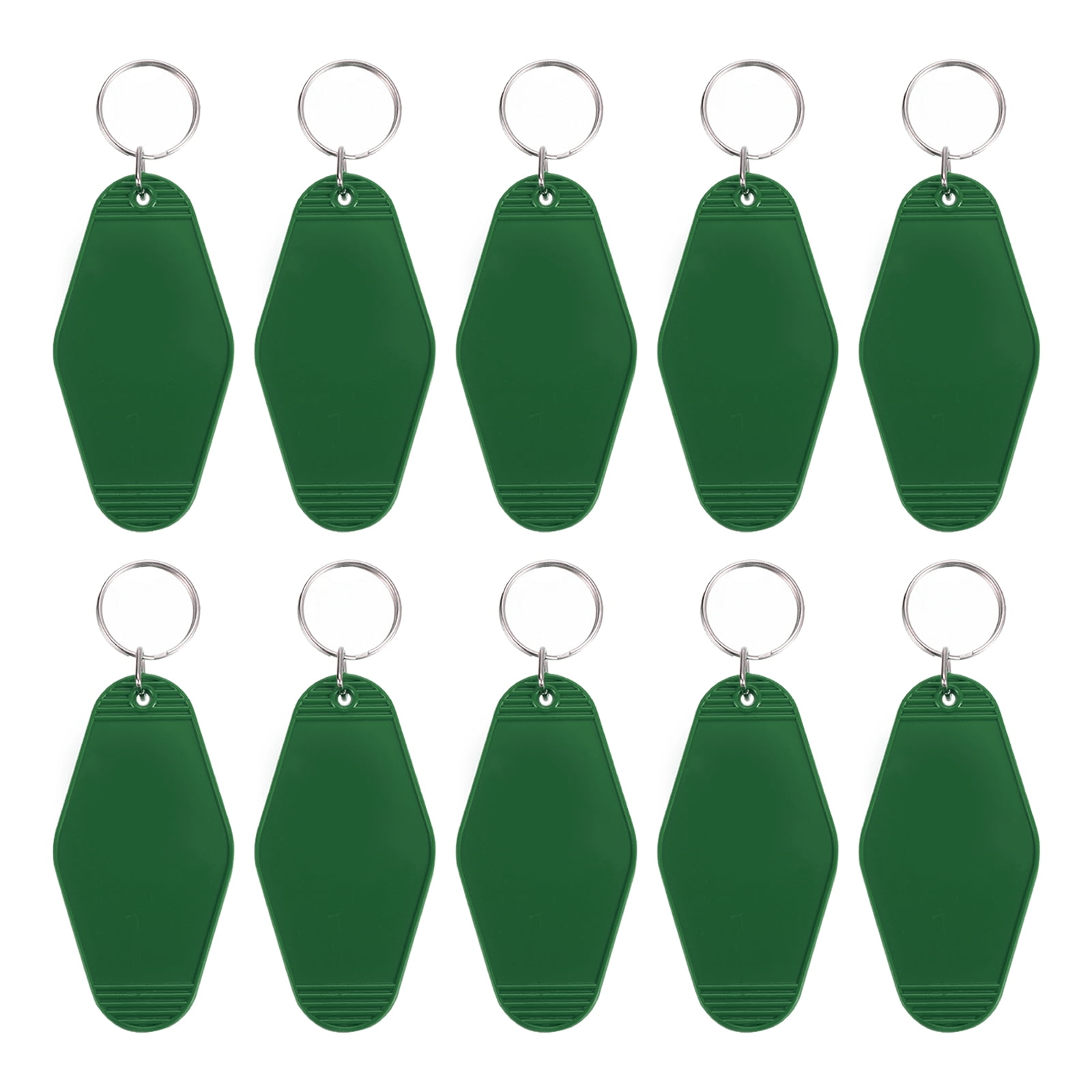Unique Bargains Vintage Motel Keychain Blank Hotel Keychains Key Tags ...