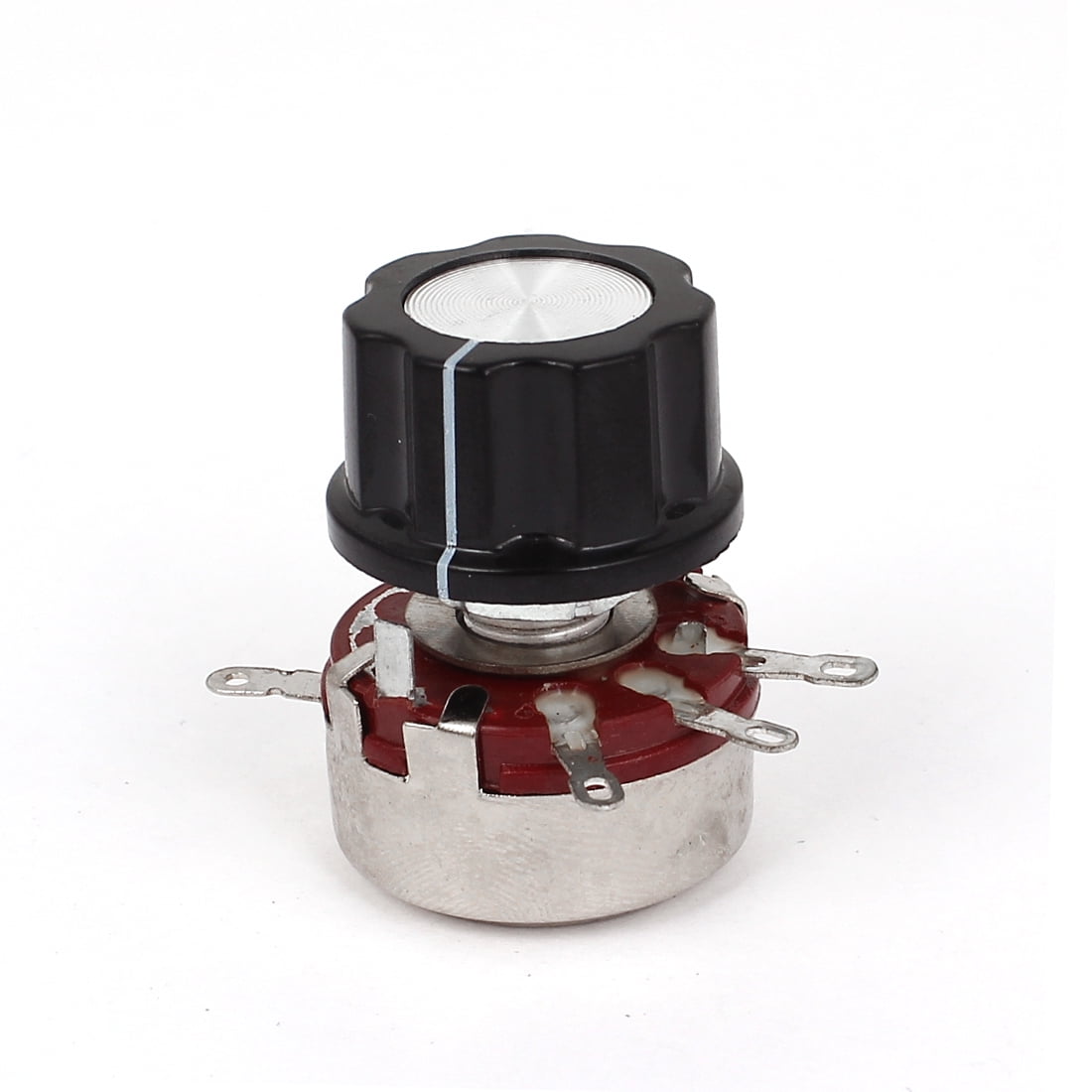 Unique Bargains WTH118-1A 2W 4K7 Ohm Rotary Taper Carbon Film ...