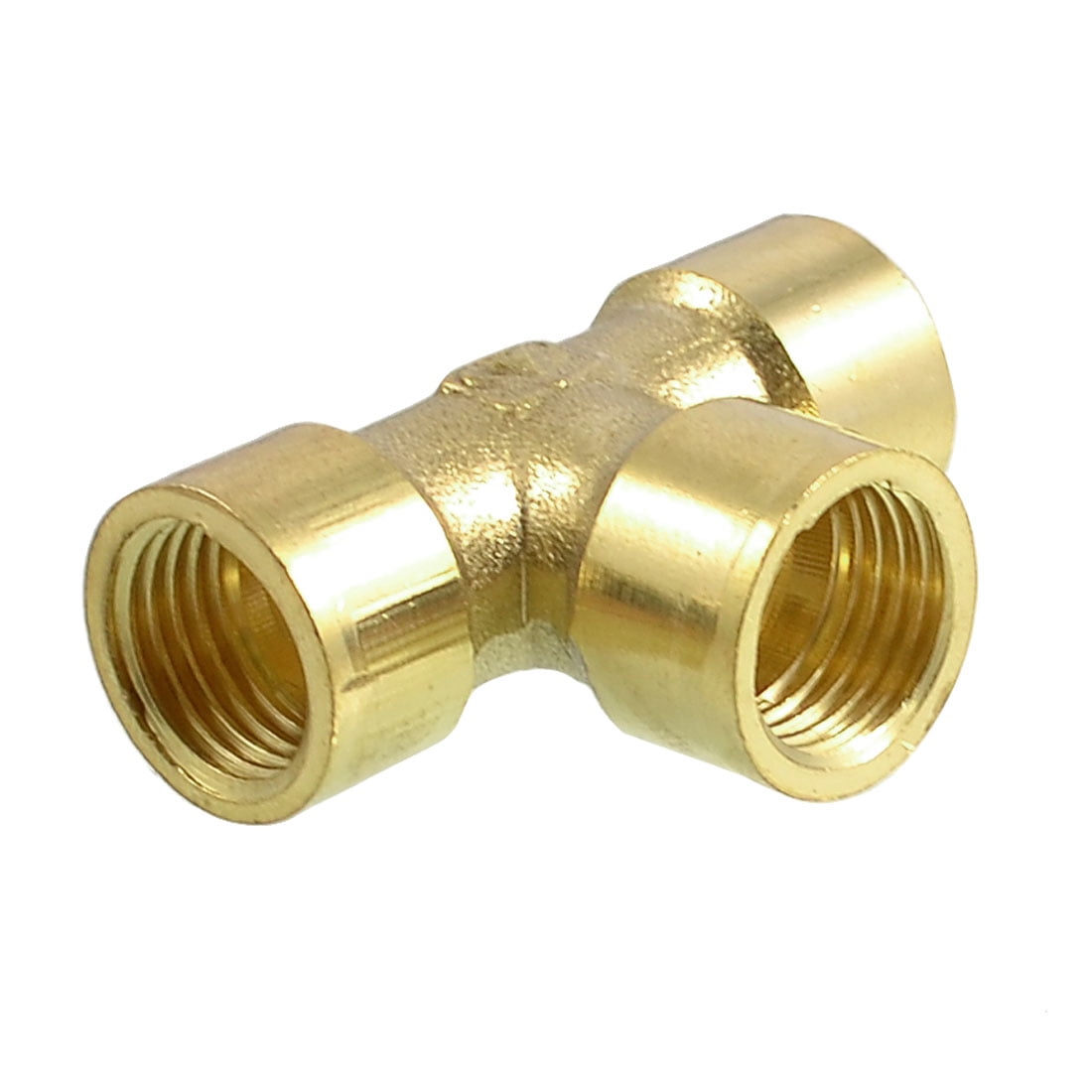 Unique Bargains Water Air Pipe 1/4" PT Female Thread T Shaped Connector ...