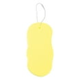 Unique Bargains Wave Pattern Bath Sponge Body Scrubber 1 Pc Yellow ...
