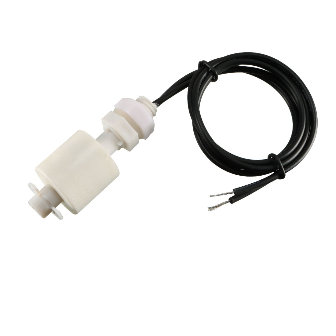 Unique Bargains White Plastic Horizontal Tank Liquid Float Switch Water ...