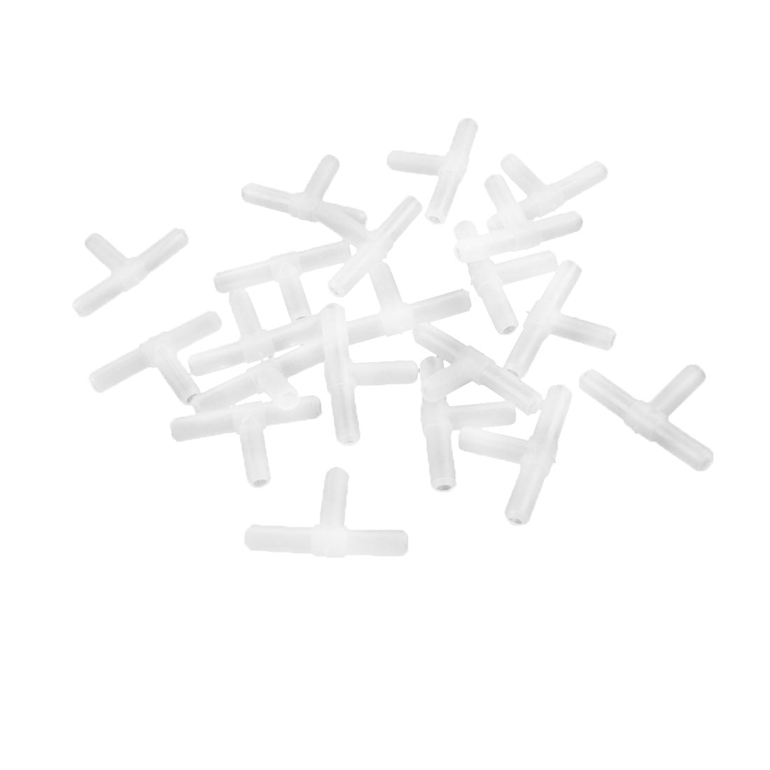 Unique Bargains White Plastic Straight Adapter Air Line Tubing Pipe 20 ...