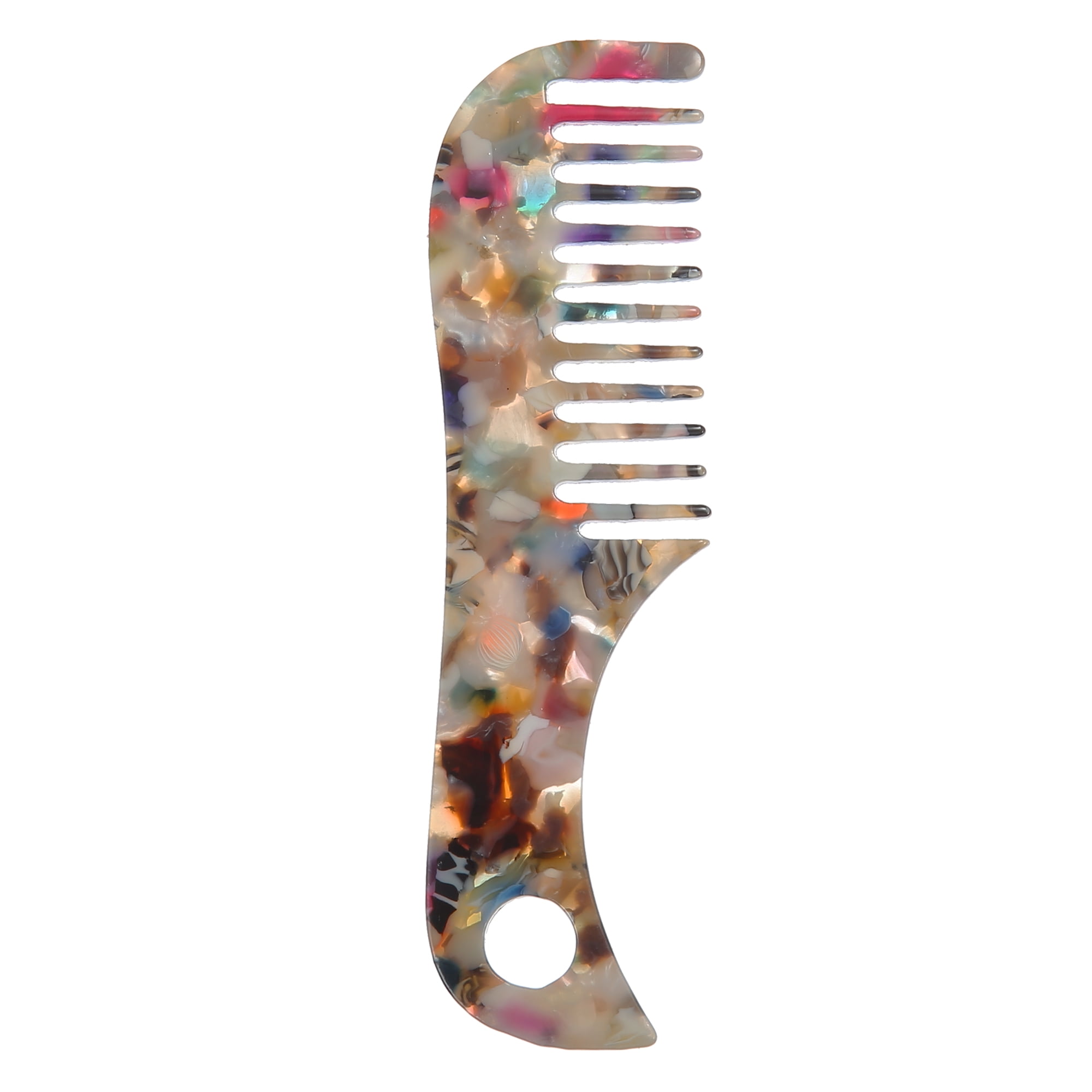 Unique Bargains Wide Tooth Comb Acetate Wide Comb for Curly Hair Thick ...