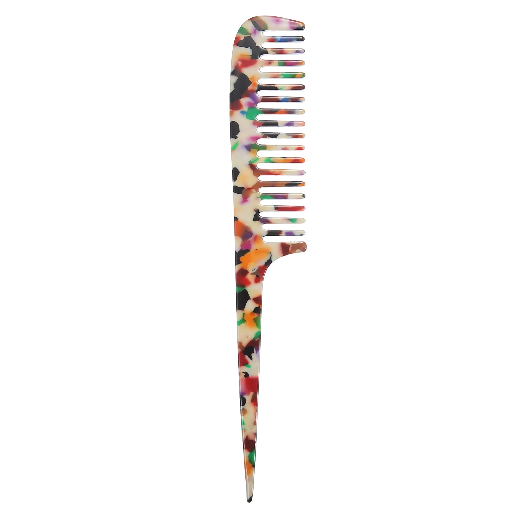 Unique Bargains Wide Tooth Comb Acetate Wide Comb for Curly Hair Thick ...