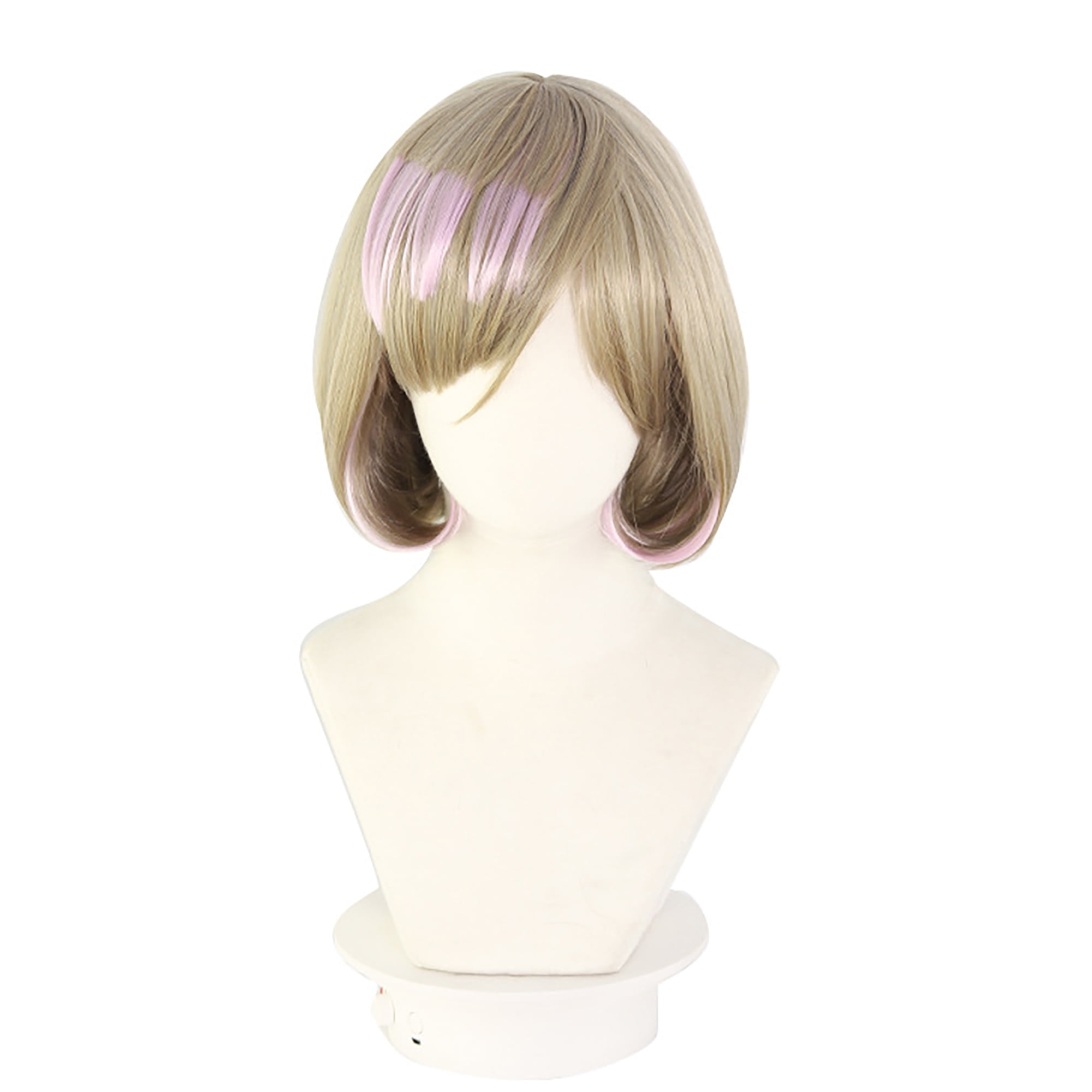 Unique Bargains Wigs for Women 13" Brown Bob Wig with Wig Cap Straight ...