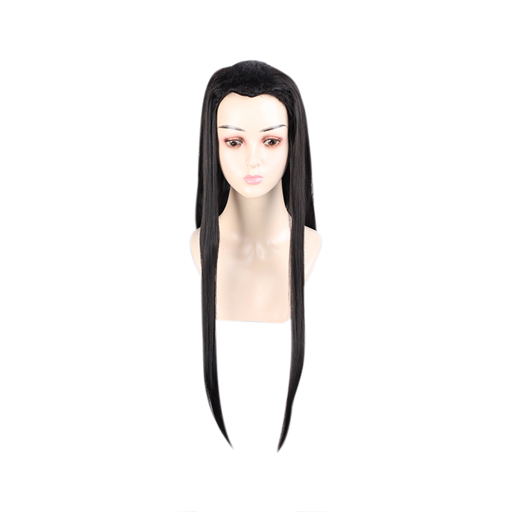 Unique Bargains Wigs for Women 30" Black Wigs for Black Women with Wig ...