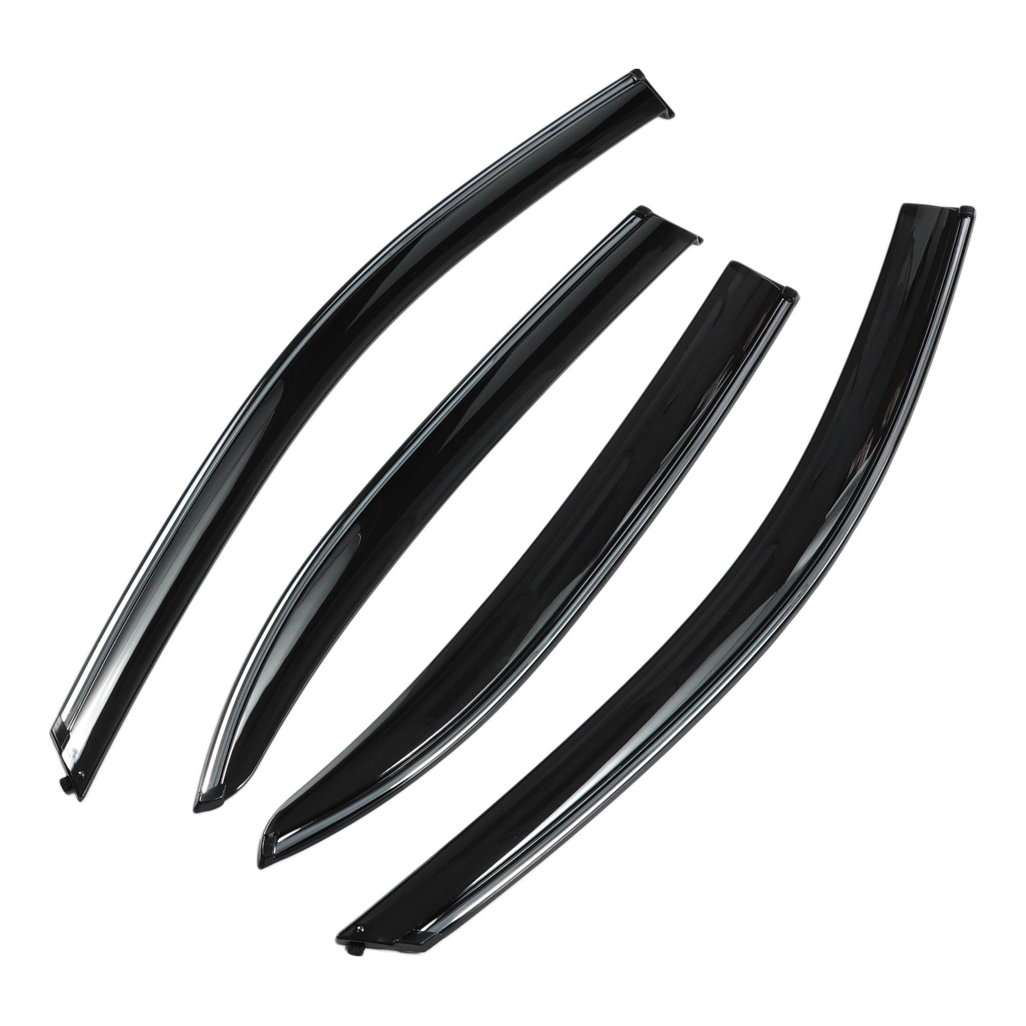 Unique Bargains Window Deflectors Car Side Window Vent Visors for ...