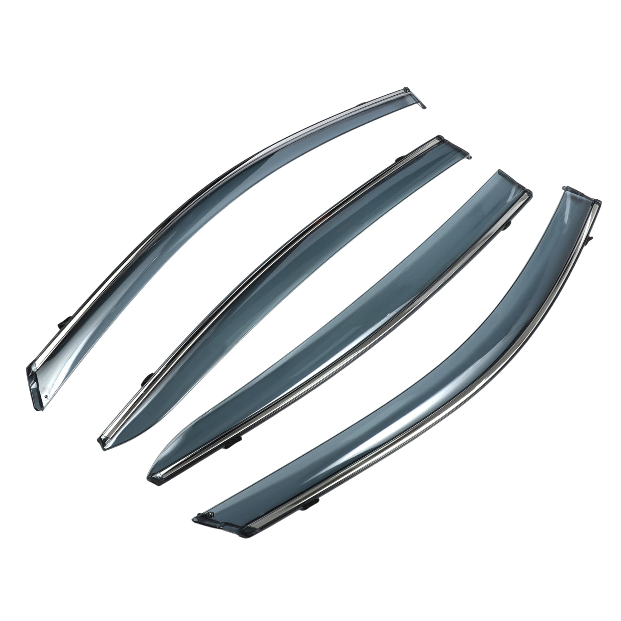 Unique Bargains Window Deflectors Side Window Vent Visors for Nissan ...