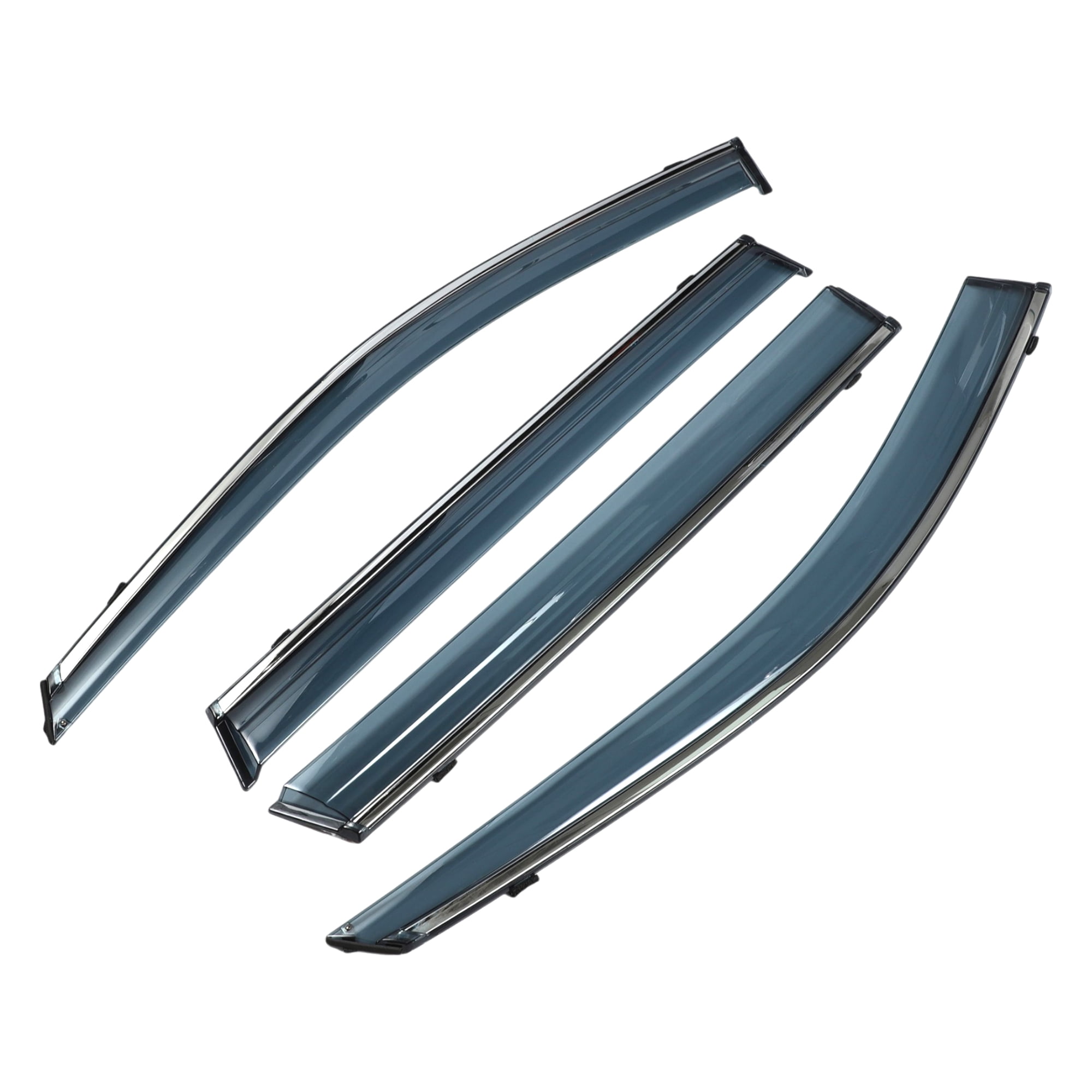 Unique Bargains Window Deflectors Side Window Vent Visors for Subaru ...