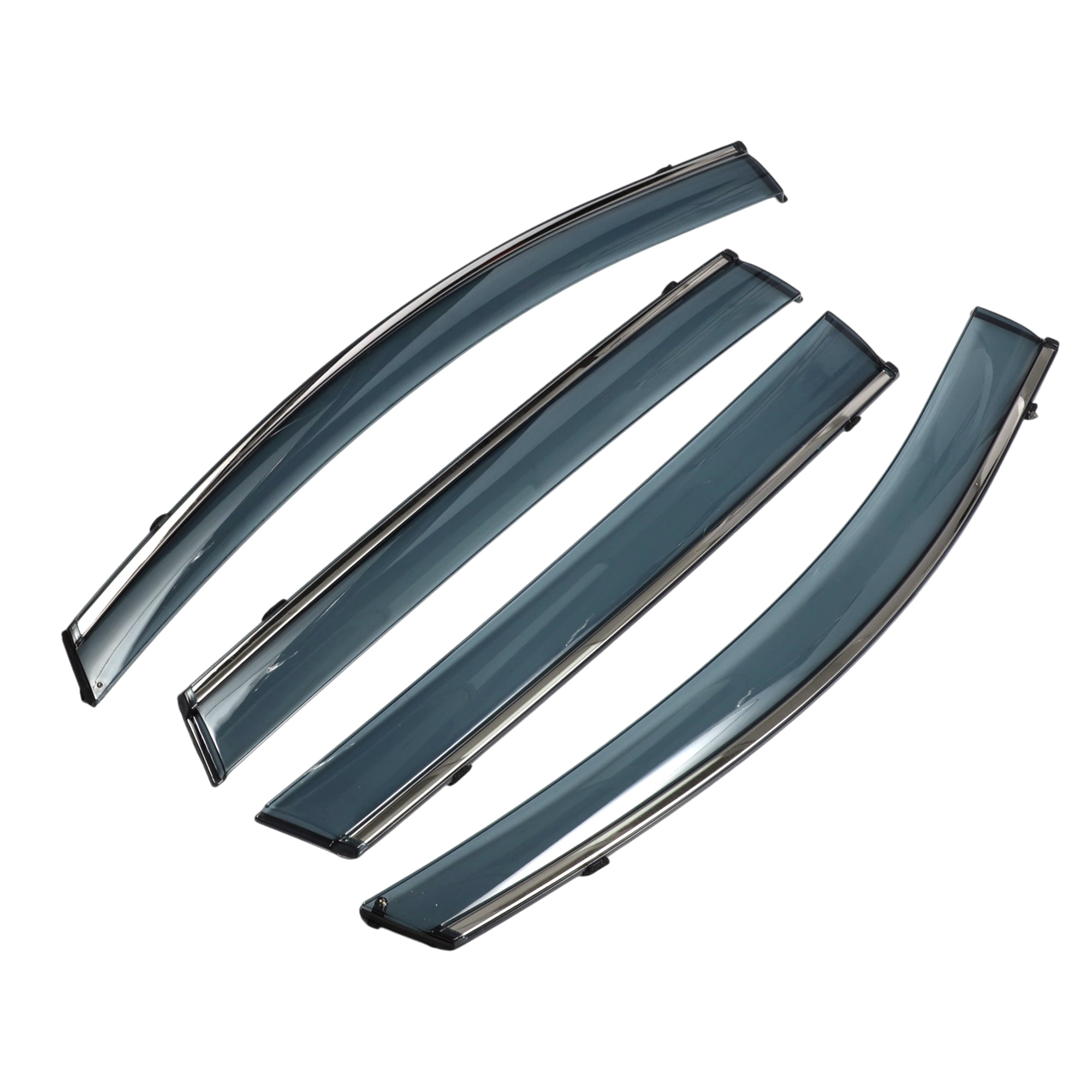 Unique Bargains Window Deflectors Side Window Vent Visors for Ford Edge ...