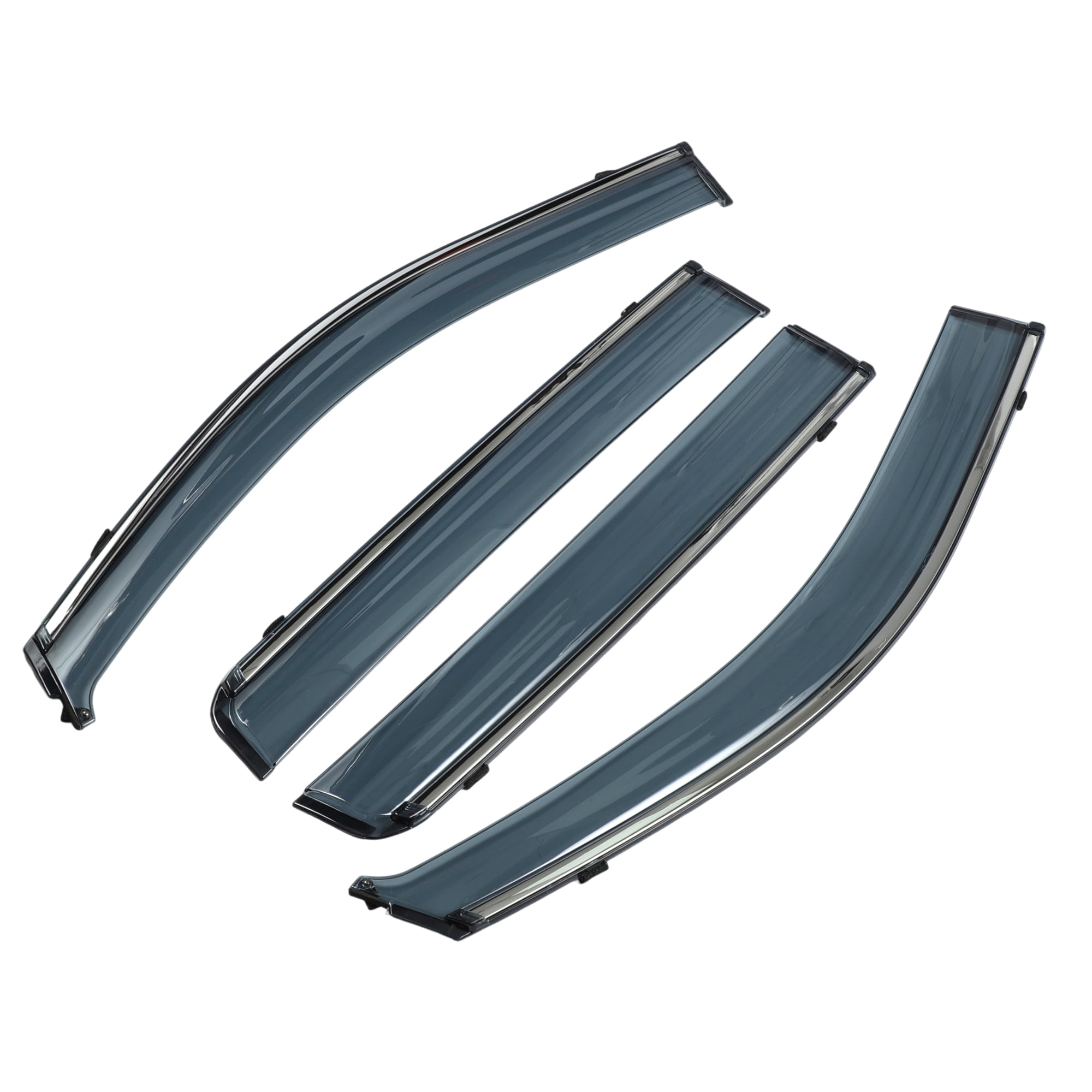 Unique Bargains Window Deflectors Side Window Vent Visors for Jeep ...