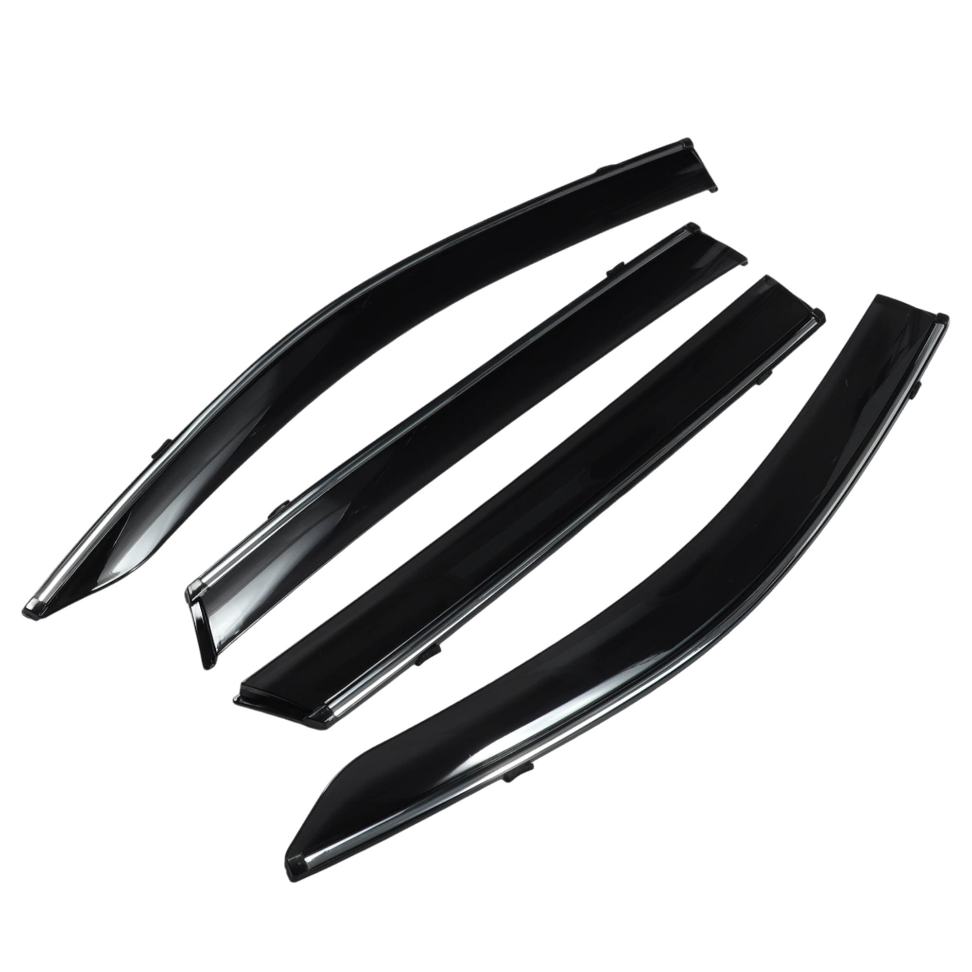 Unique Bargains Window Deflectors Side Window Vent Visors for Subaru ...