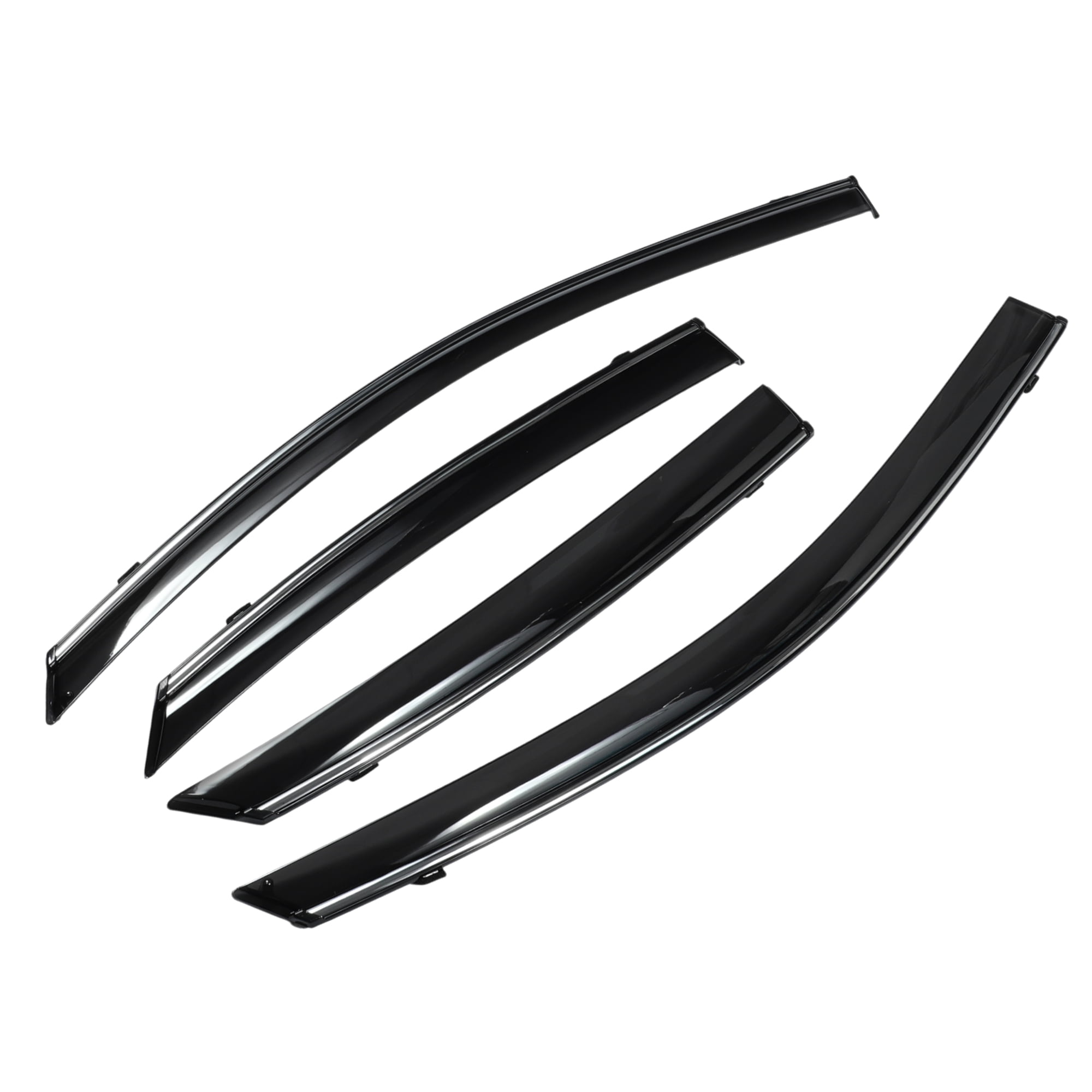 Unique Bargains Window Deflectors Side Window Vent Visors for Toyota ...