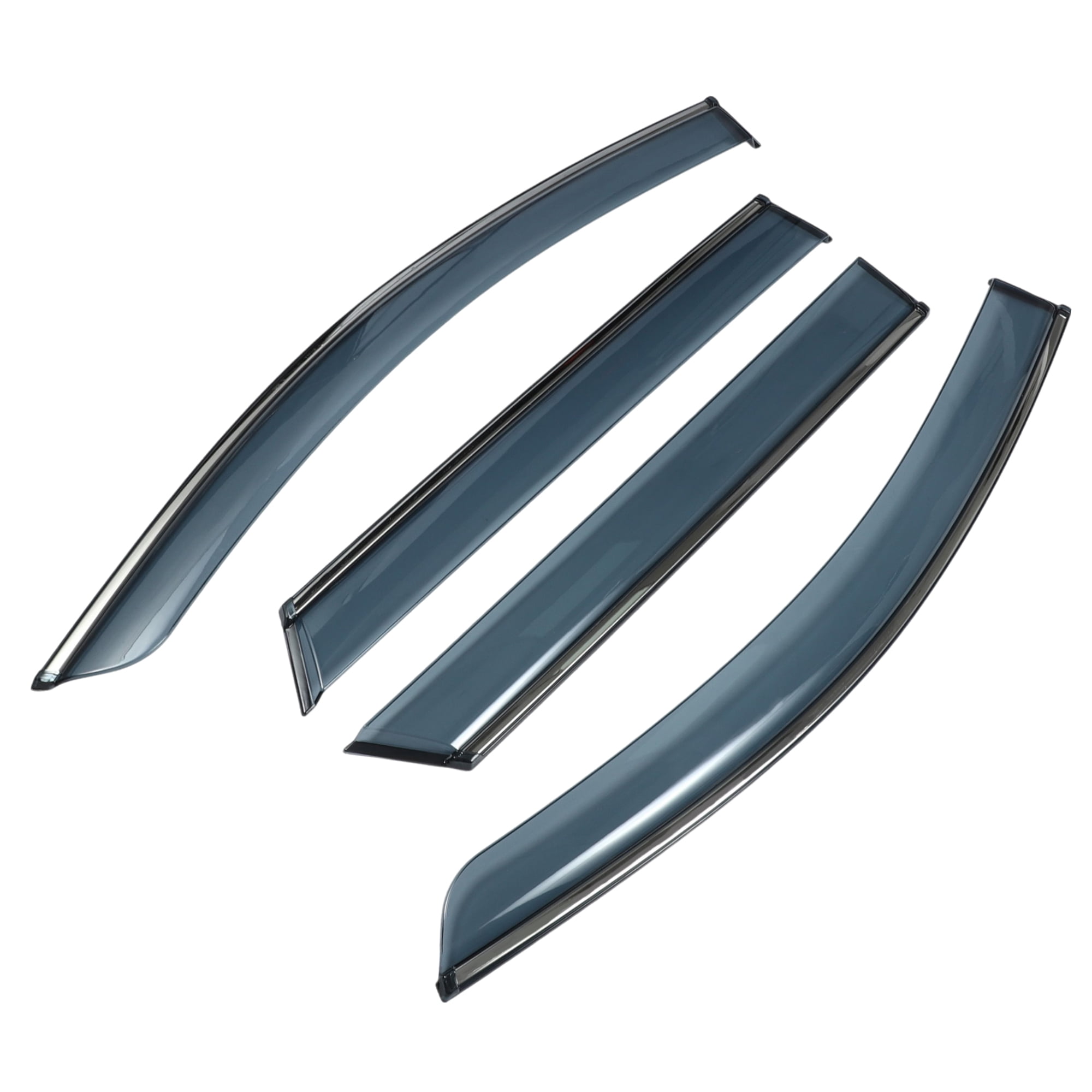 Unique Bargains Window Deflectors Side Window Vent Visors for Toyota ...