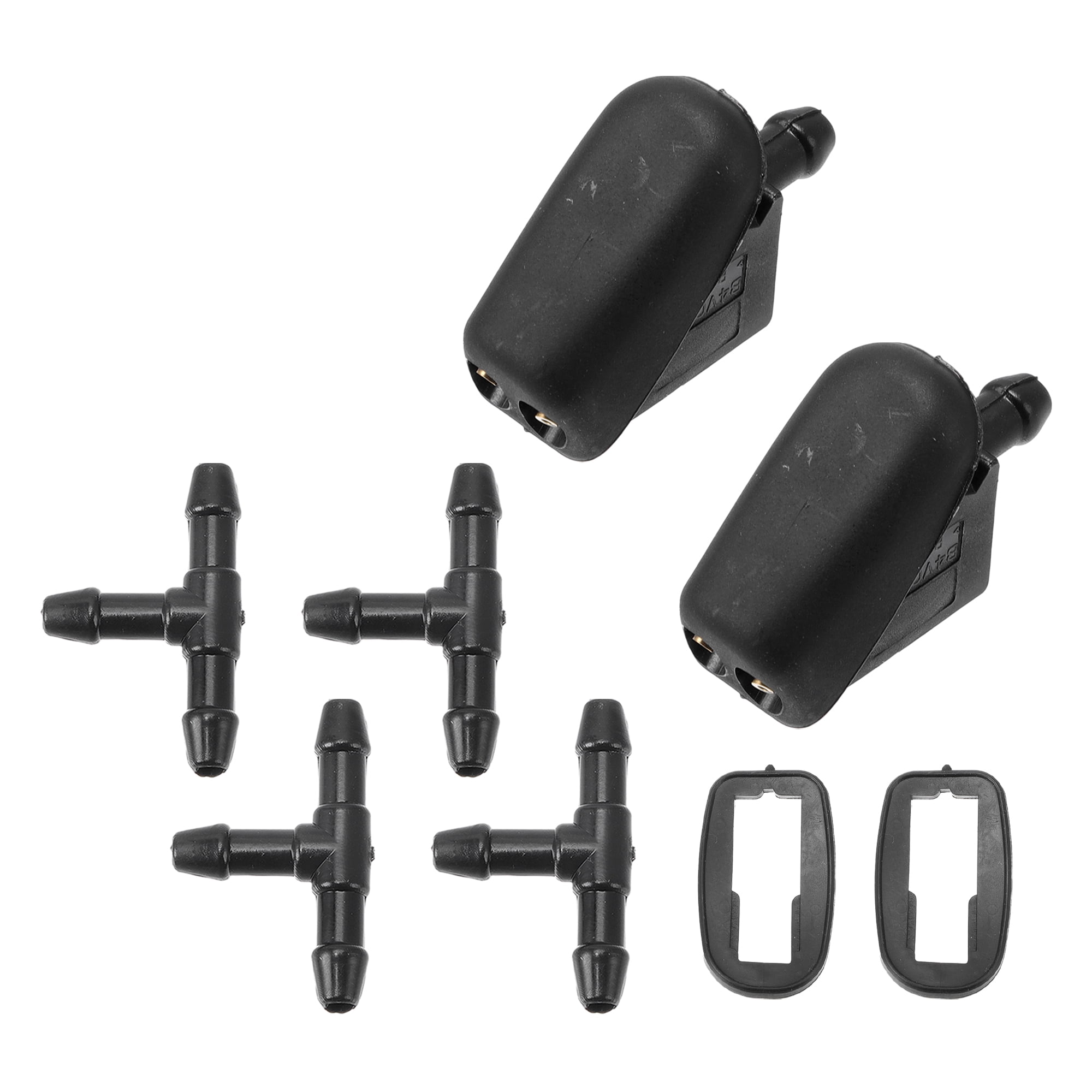 Unique Bargains Windshield Washer Nozzle Kit for Ford Fiesta 2001-2007 ...