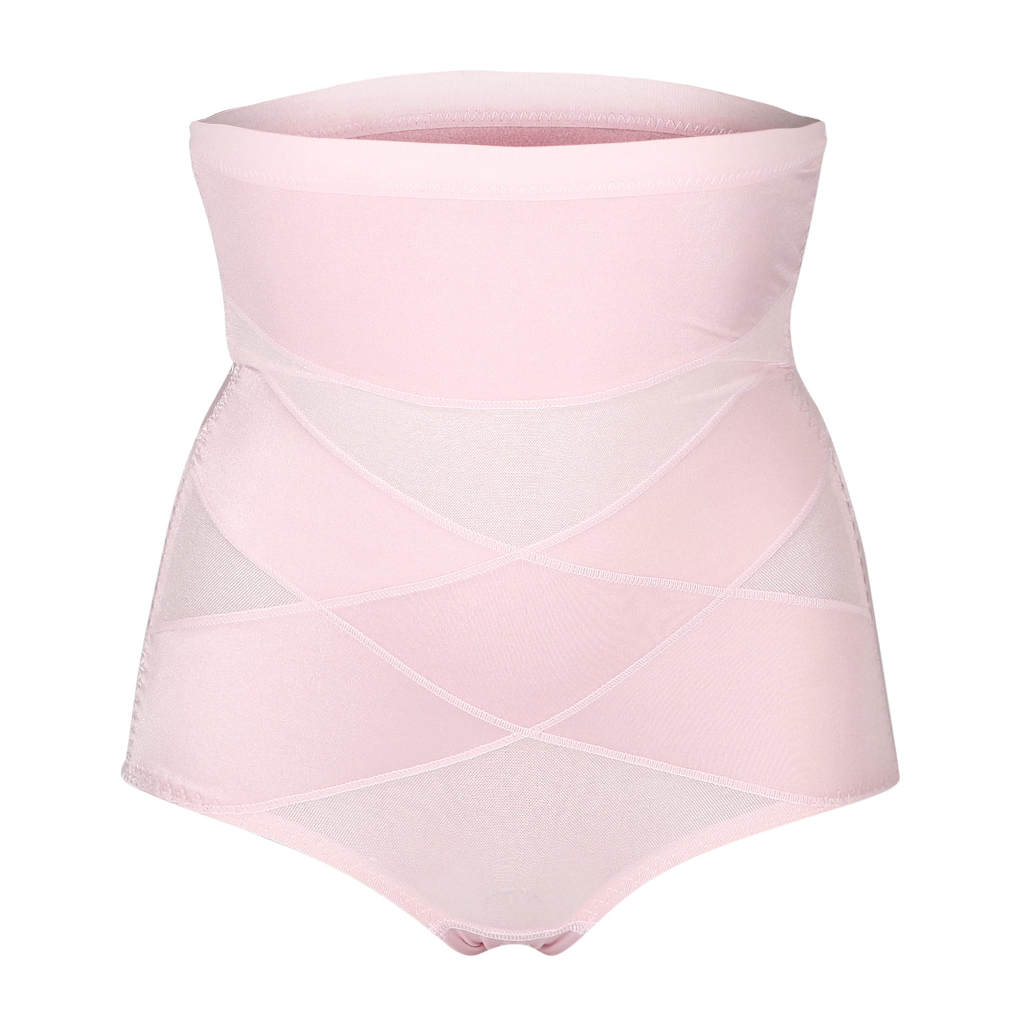Unique Bargains Women's High Waist Tummy Control Shapewear XL Pink ...