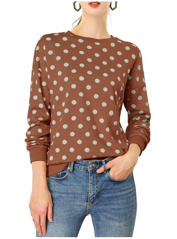 Women's Polka Dot Sweaters