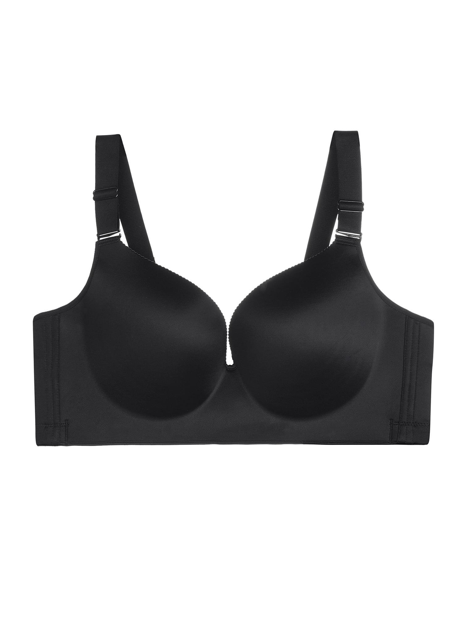 Unique Bargains Women's Plus Full Figure Seamless Original Wire free ...