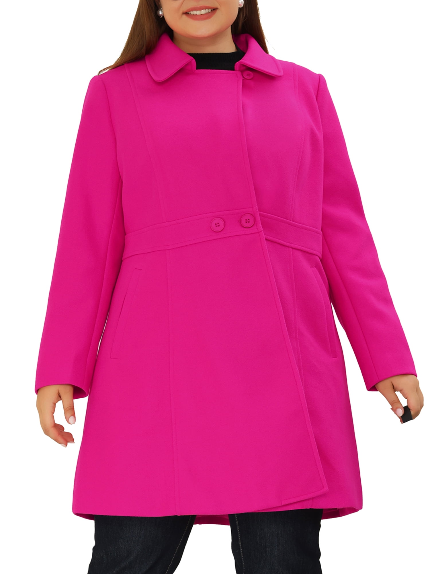 Pink Pea Coat Design