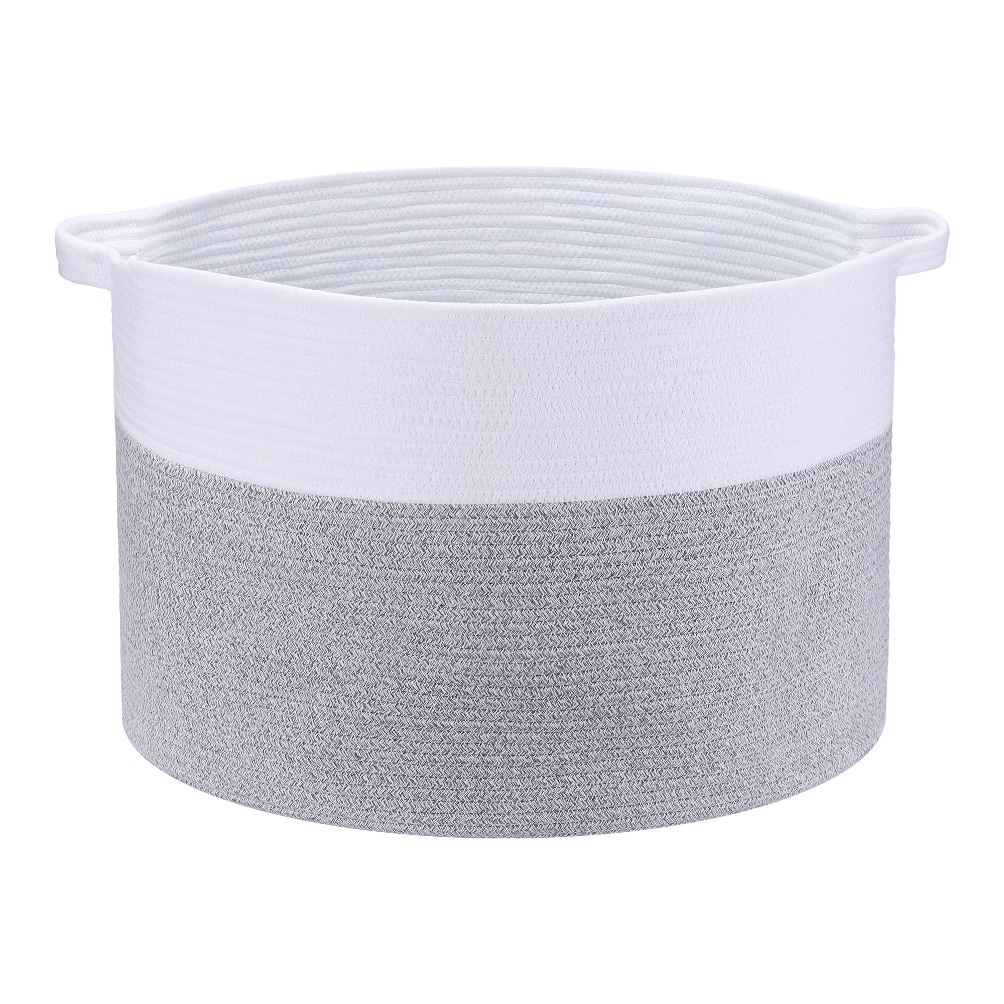 Unique Bargains Woven Storage Bin Shelf Storage Basket Organizer Bin ...