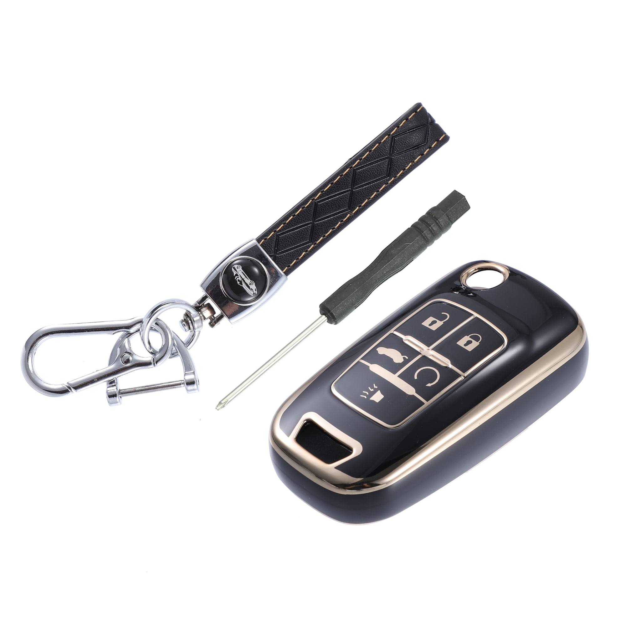 Unique Bargains for Smart Key Fob Case Cover Kit w/ Keychain for ...