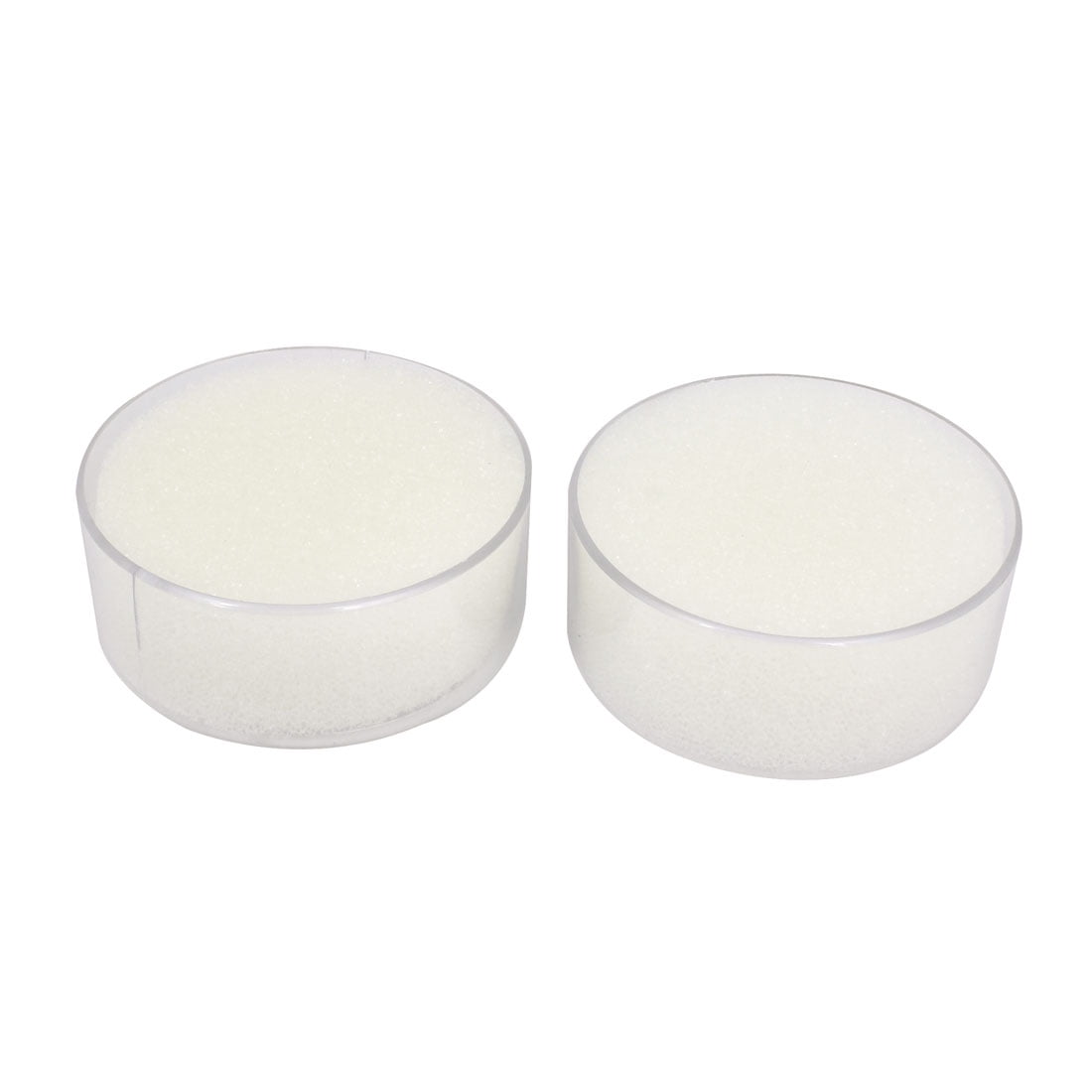 Unique BargainsFinancial Office Clear Plastic Sponge Pad Fingertip Cup ...