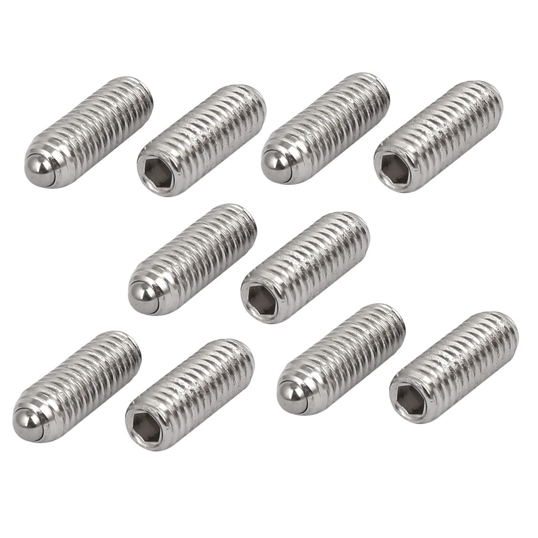 Unique BargainsM6x16mm 304 Stainless Steel Spring Hex Socket Ball Point ...