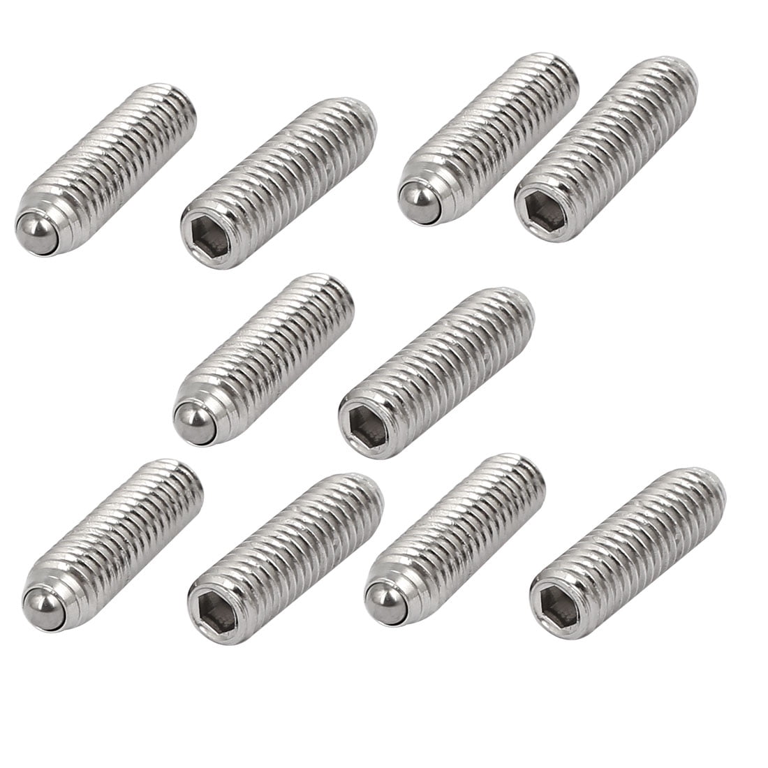 Unique BargainsM6x20mm 304 Stainless Steel Spring Hex Socket Ball Point ...