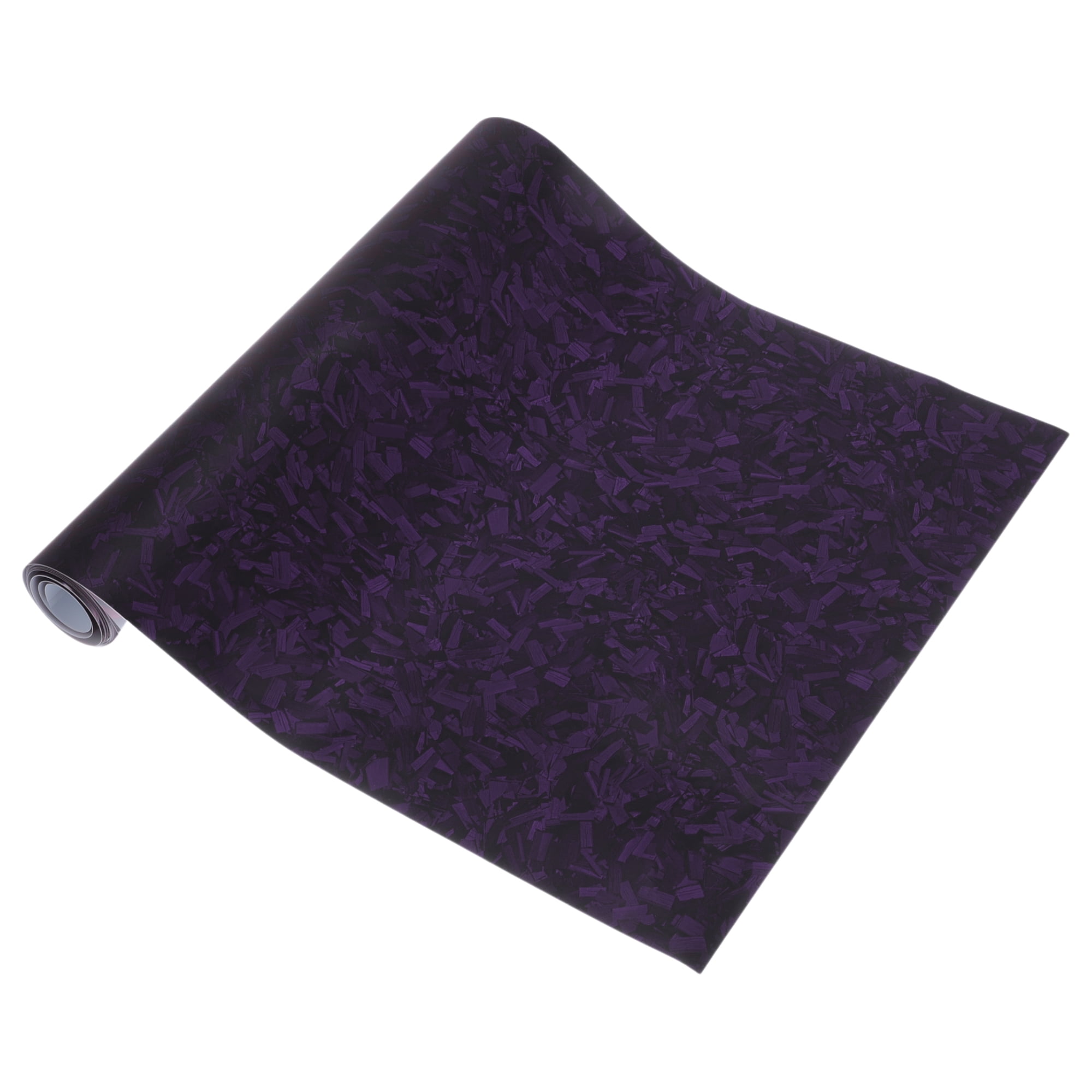 Unique BargainsPurple Carbon Matte Finish Protective Car Wrap Film 59 ...