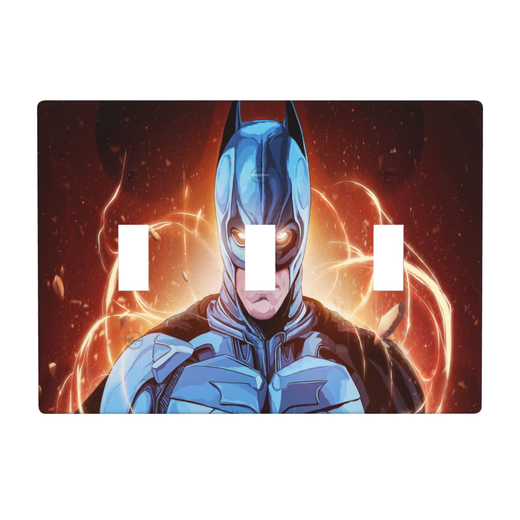 Unique Batman Cartoon - Themed Triple Toggle Switch Decorative Panel ...