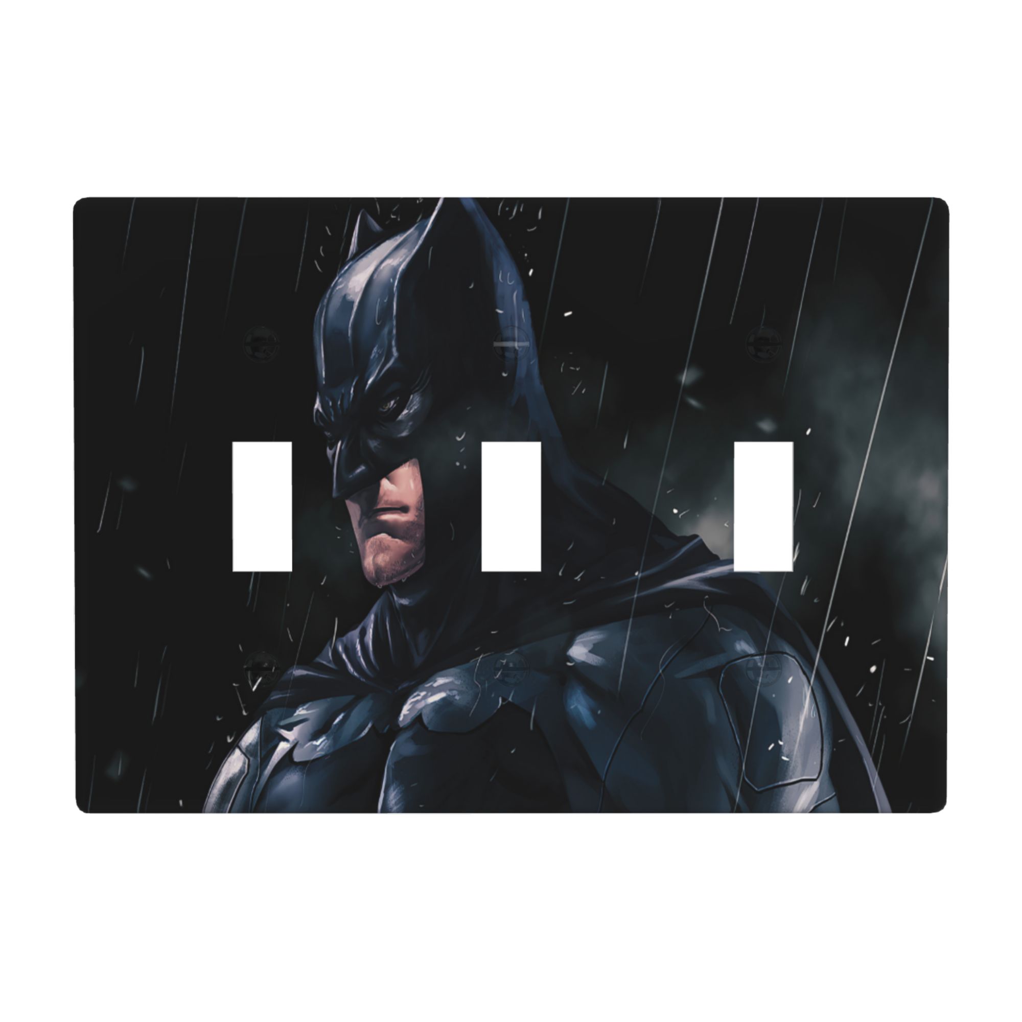 Unique Batman Cartoon - Themed Triple Toggle Switch Decorative Panel ...