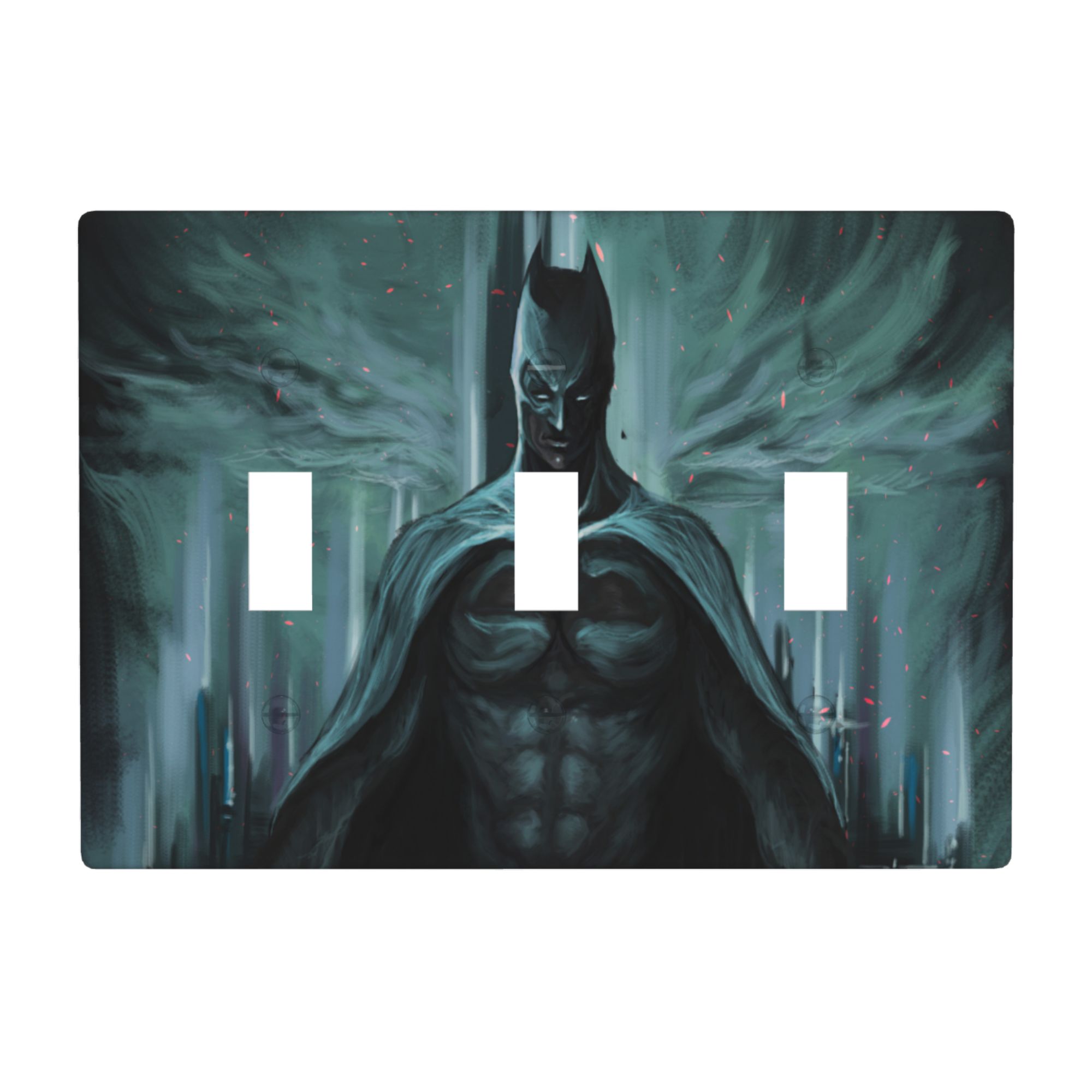 Unique Batman Cartoon - Themed Triple Toggle Switch Decorative Panel ...