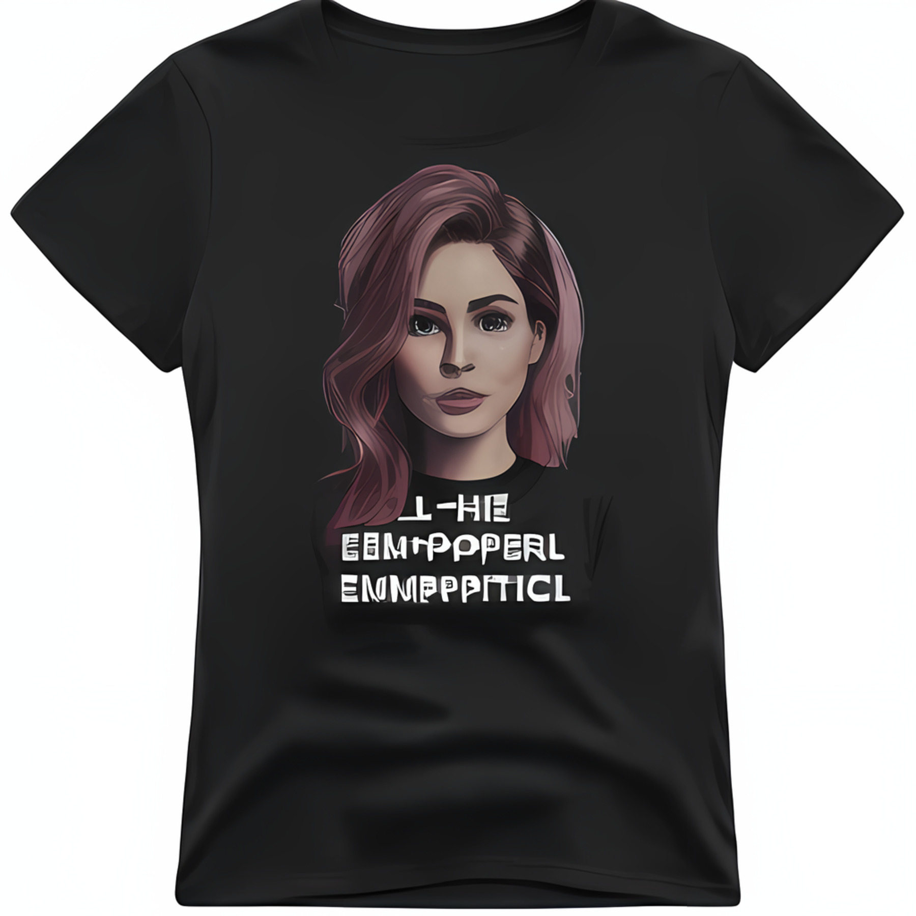 Unique Black T-Shirt Featuring Cartoon CharacTeer EEM Northern ...