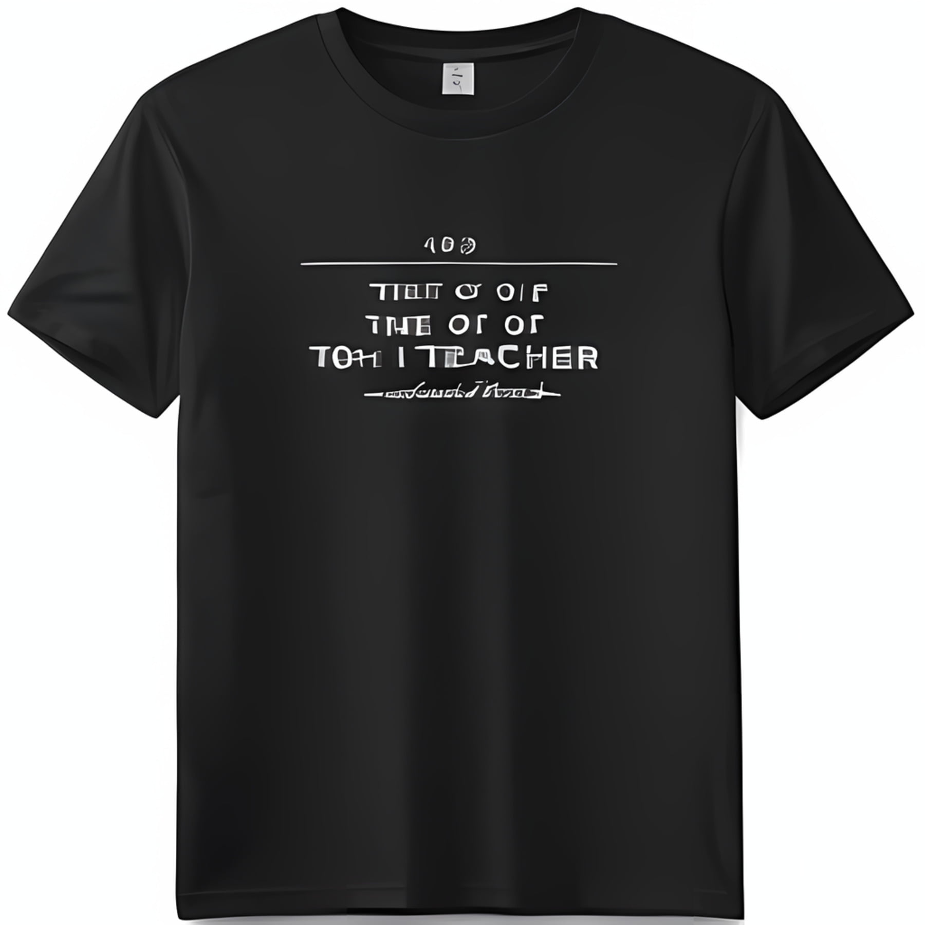 Unique Black T-Shirt with '40 OF Secluded Shots of Toh' Design Style ...