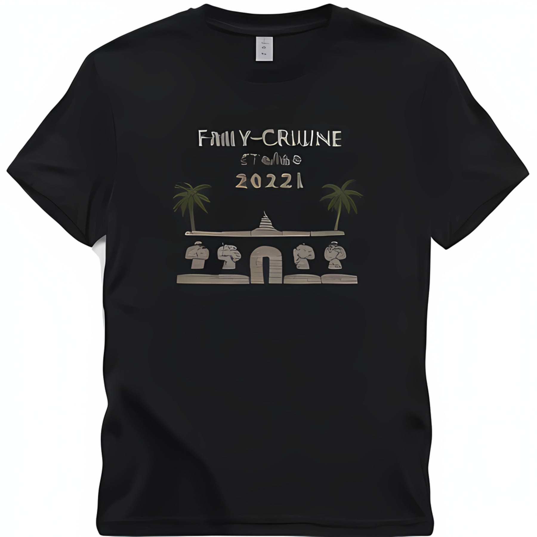 Unique Black T-Shirt with Ancient Egypt Theme F Segment Family Cruise ...