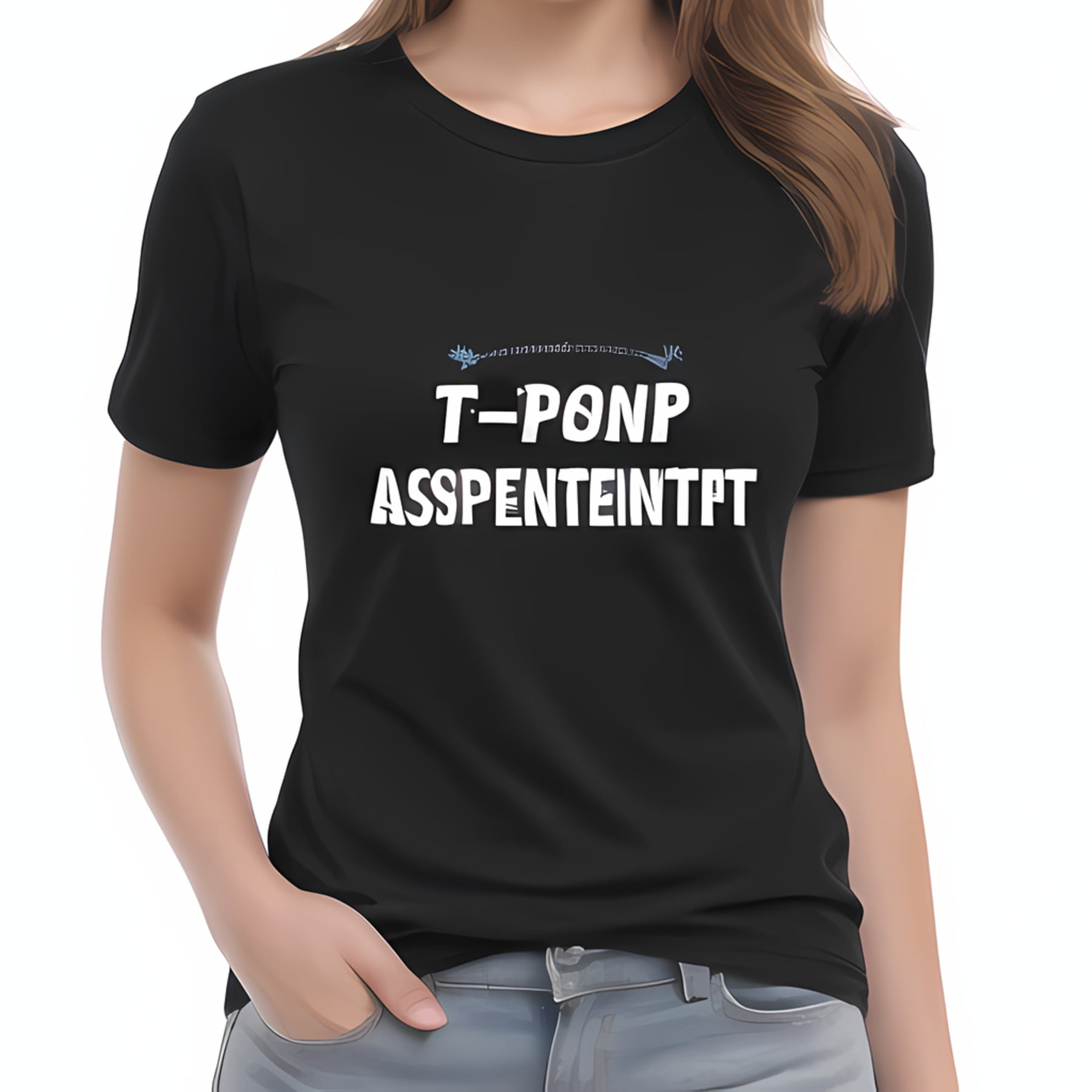 Unique Black T-Shirt with Intriguing Text Graphic Perfect for Language ...