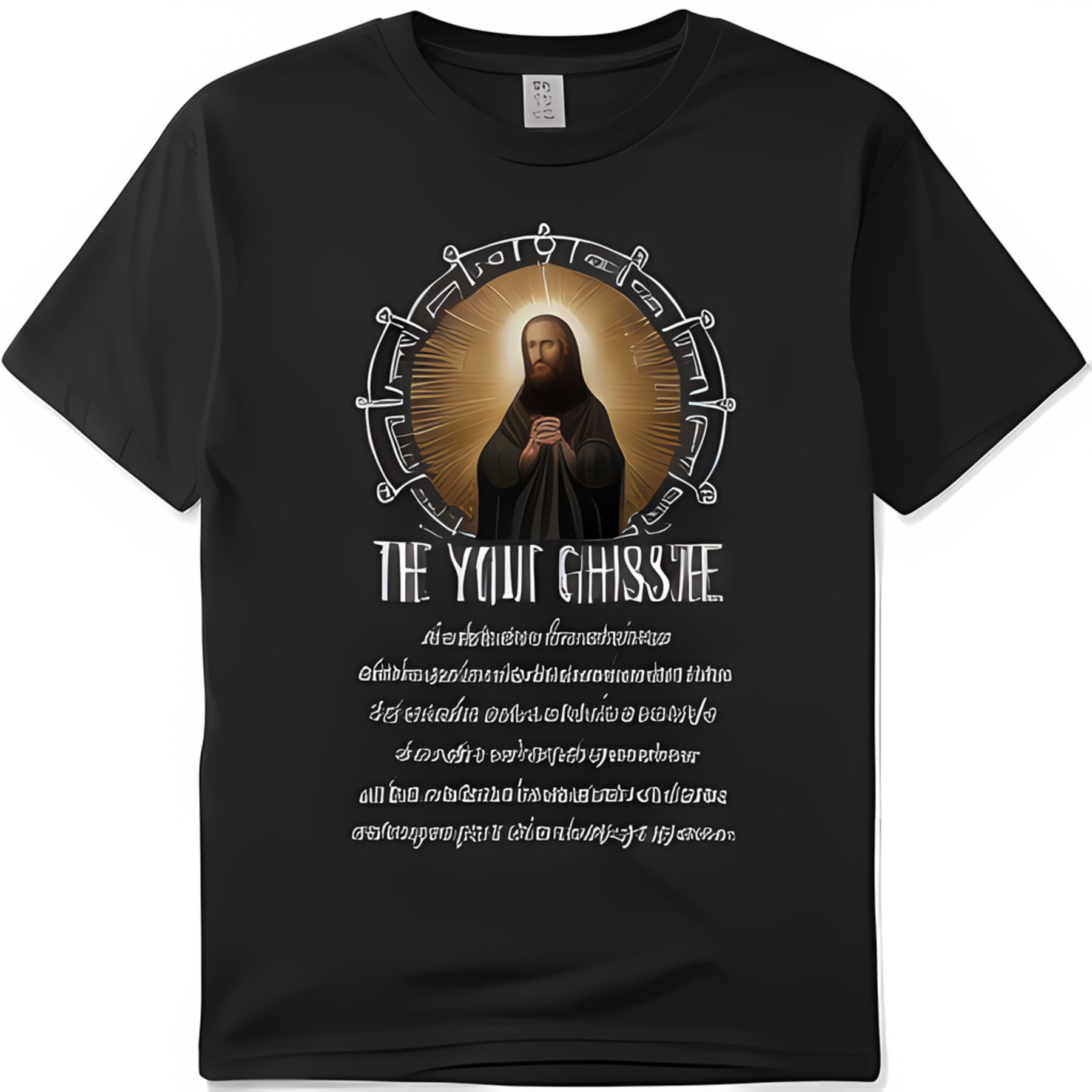 Unique Black T-Shirt with Thai Font and Ancient Symbols The Freshman ...