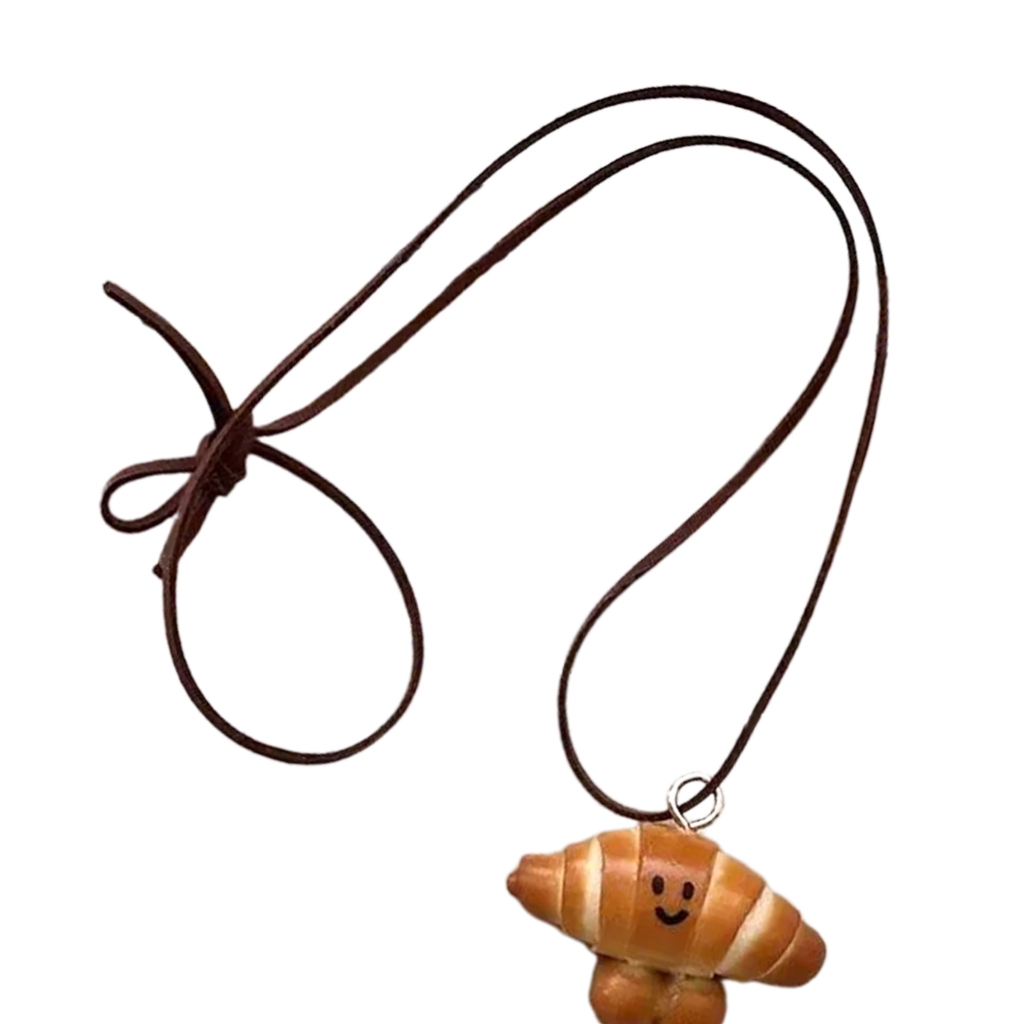 Unique Bread Jewelry Featuring Wreath Bagel and Smiling Pretzel ...