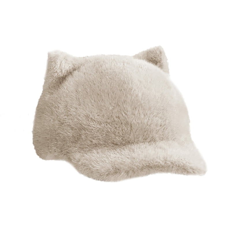 Unique Casual Sport Hat Cartoon Kitten Ear Baseball Hat Ear Adjustable ...