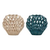 Unique Ceramic Shell Vase 2 Assorted - Walmart.com