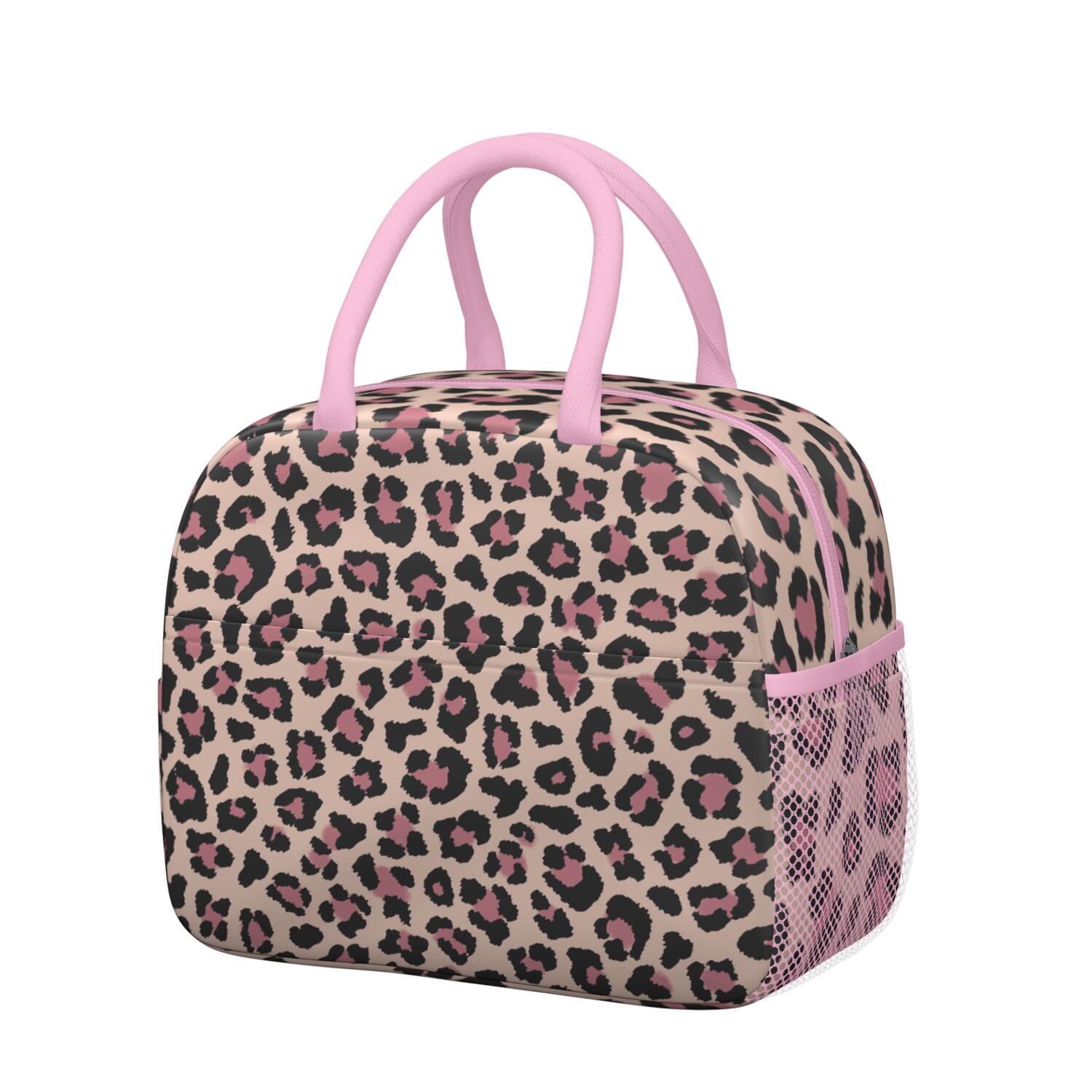 Unique Cheetah Spots Insulated Lunch Bag – Reusable Thermal Cooler Tote ...