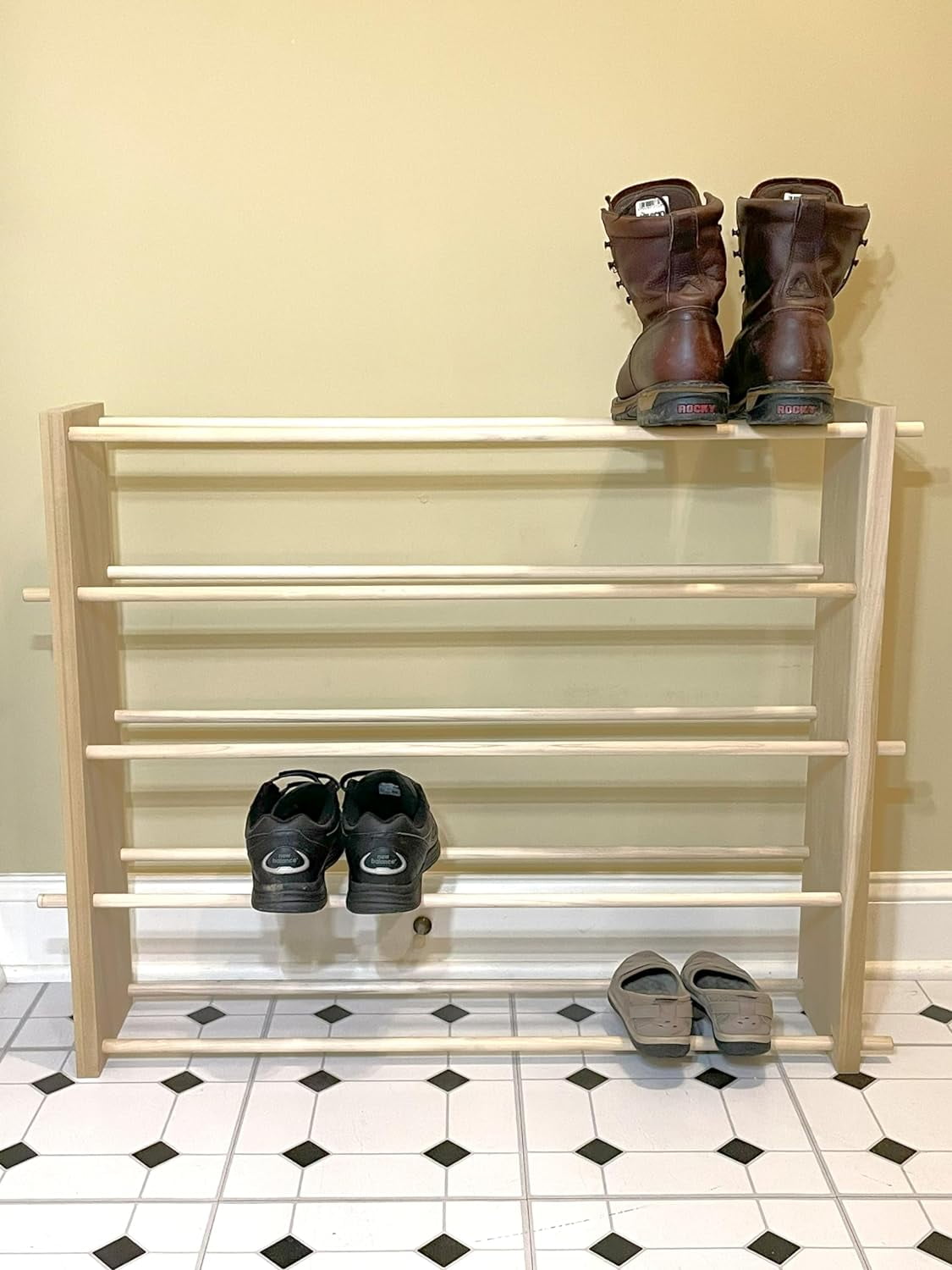 Unique, Chic, Minimalist Shoe Rack / Shelf / Shelves / Storage ...