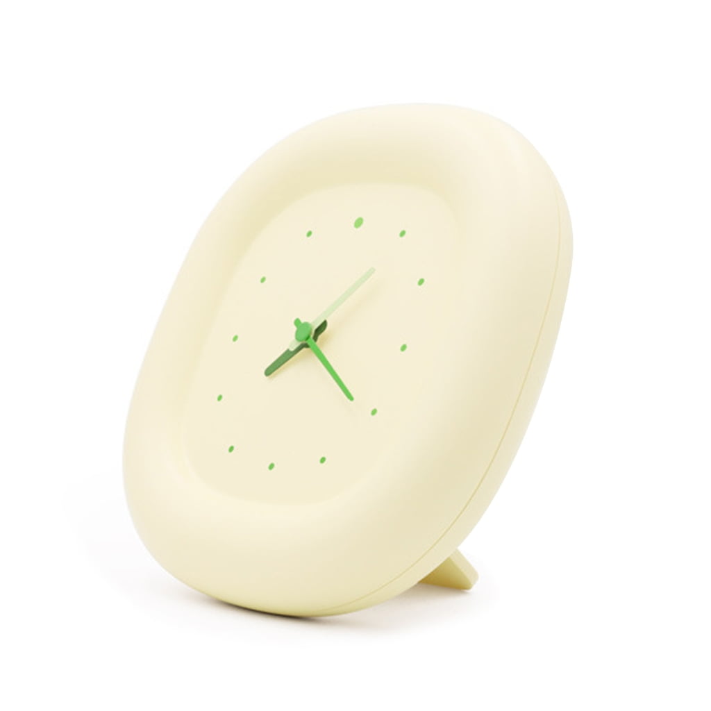 Unique Creamy Bubble Desk Clock Modern Quiet Mechanism ABS Wall Clock ...